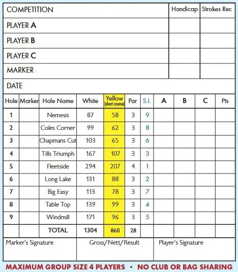 The Executive — Stonelees Golf Centre