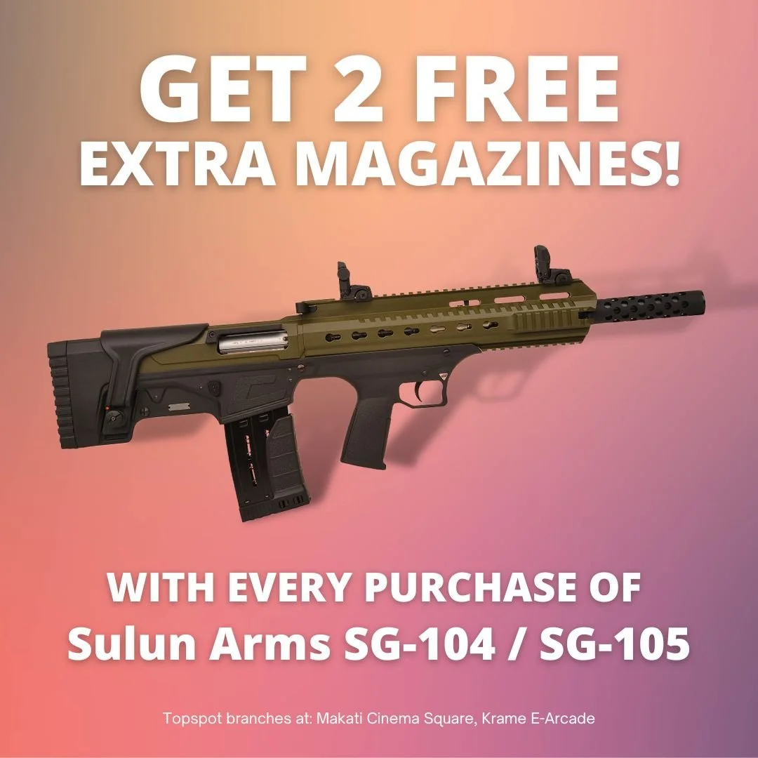 Promo: Get 2 FREE SG-104/SG-105 magazines! — Topspot Guns International Corporation