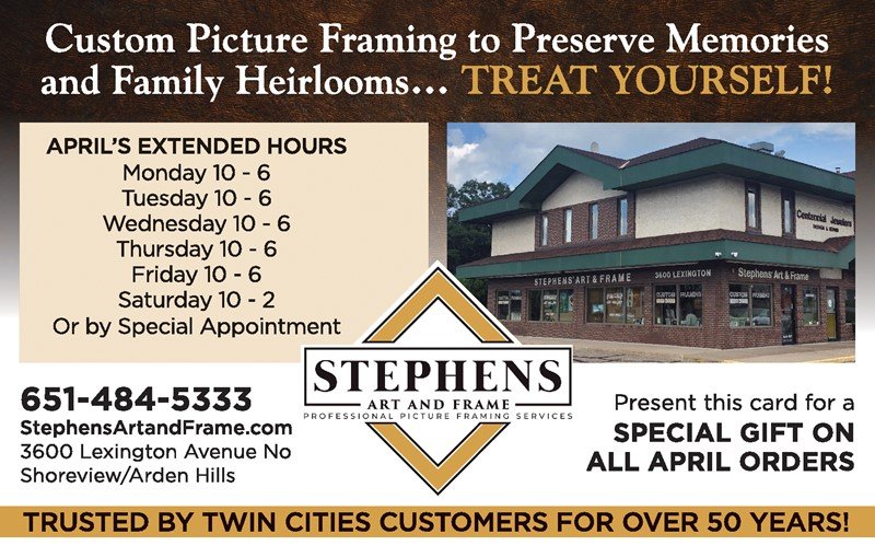 Stephens Art and Frame | Custom Picture Framing | Extended Open Hours ...
