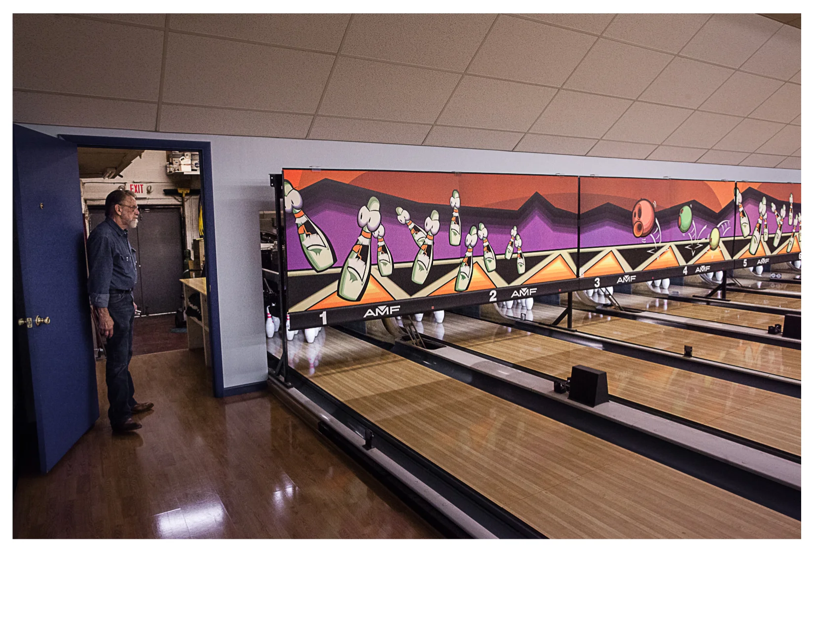 Cross Section - Bowling (from the book, Bowling the American Dream ...