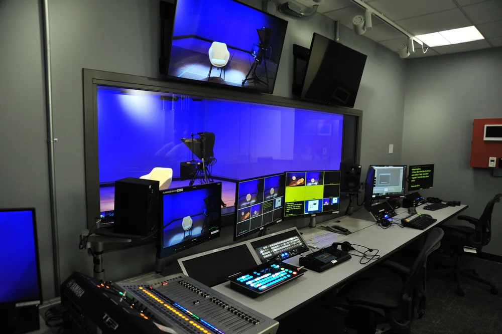 Tv Studio Control Room Equipment