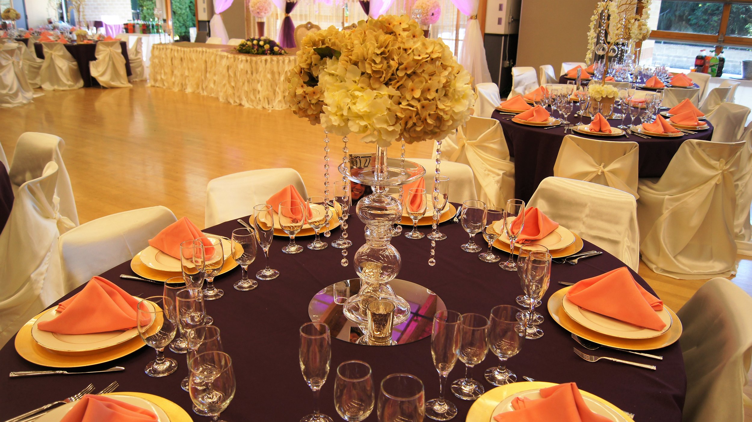 Banquet Settings — Celebrations by Rey