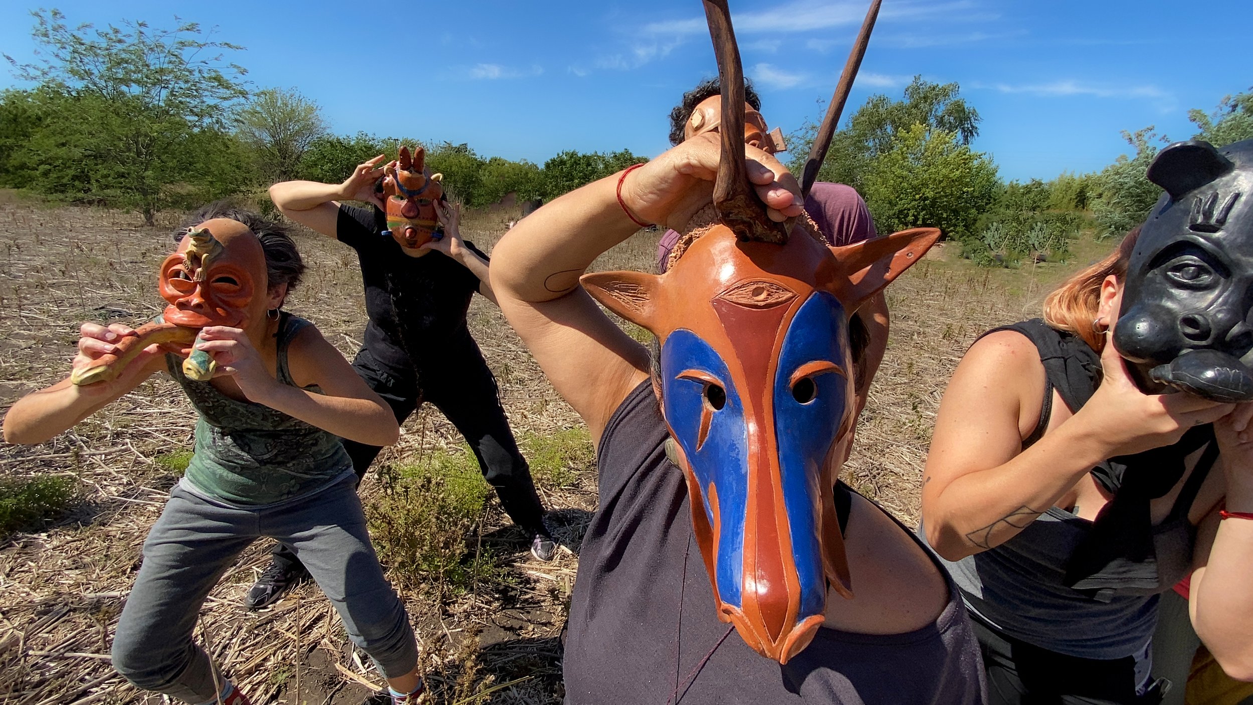 Ceramic Sound Masks Course | Cerdeira - Home For Creativity - Cerdeira