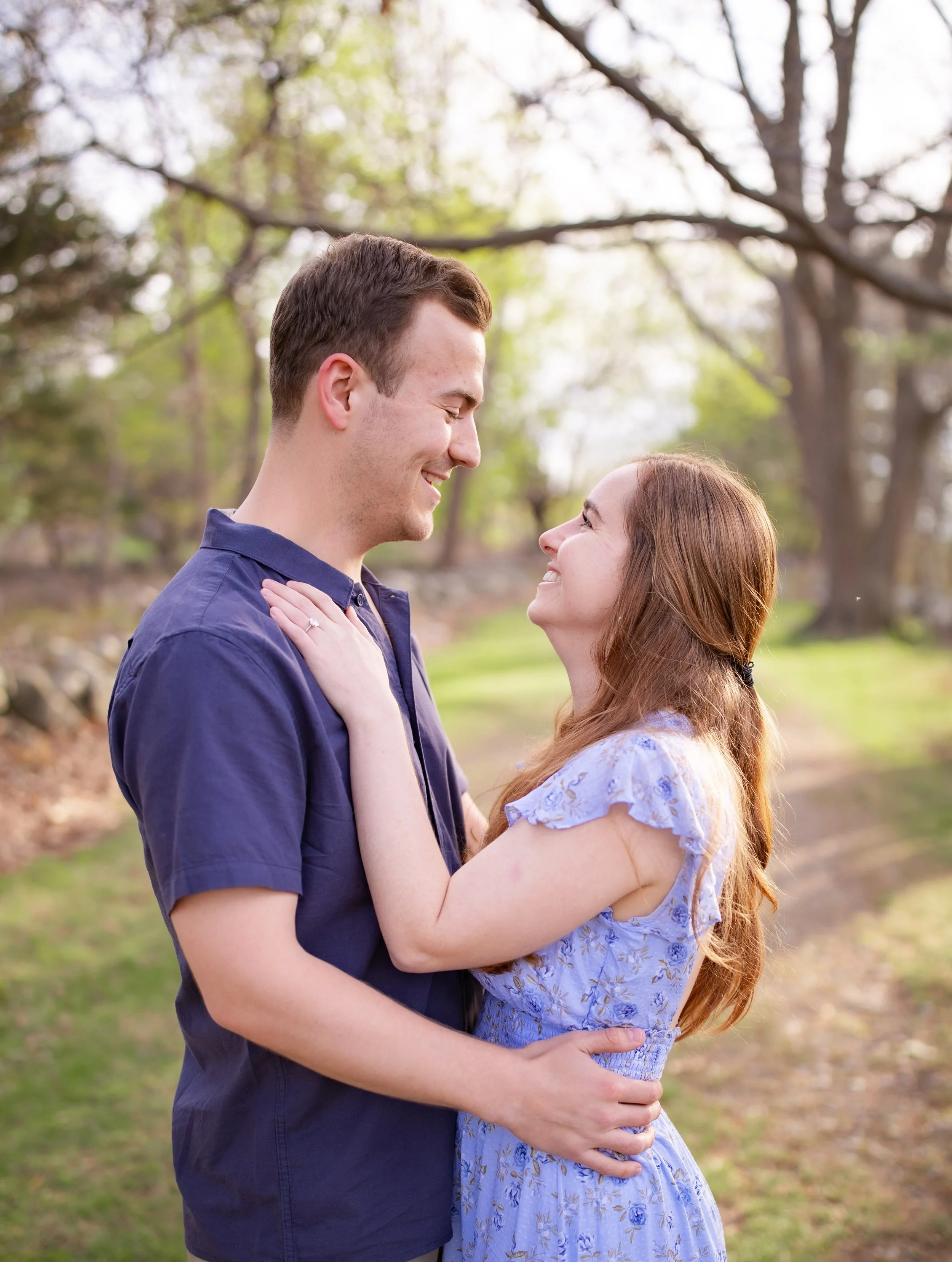 Springtime Engagement Photos at Odiorne Point in Rye, NH — Jimmy Gray Photo