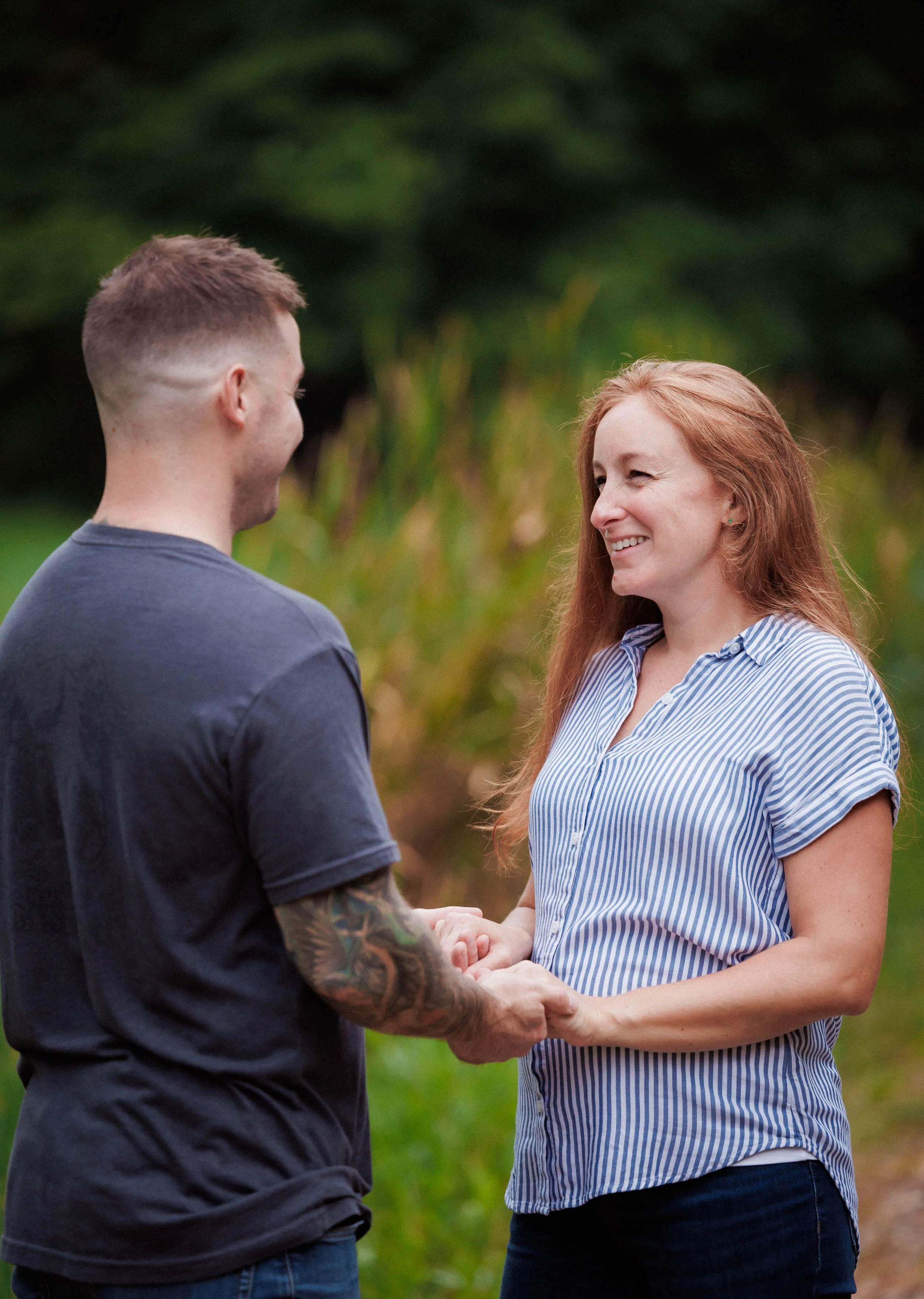 Lisa & Nick's Summertime Engagement Session in Dover, NH — Jimmy Gray Photo