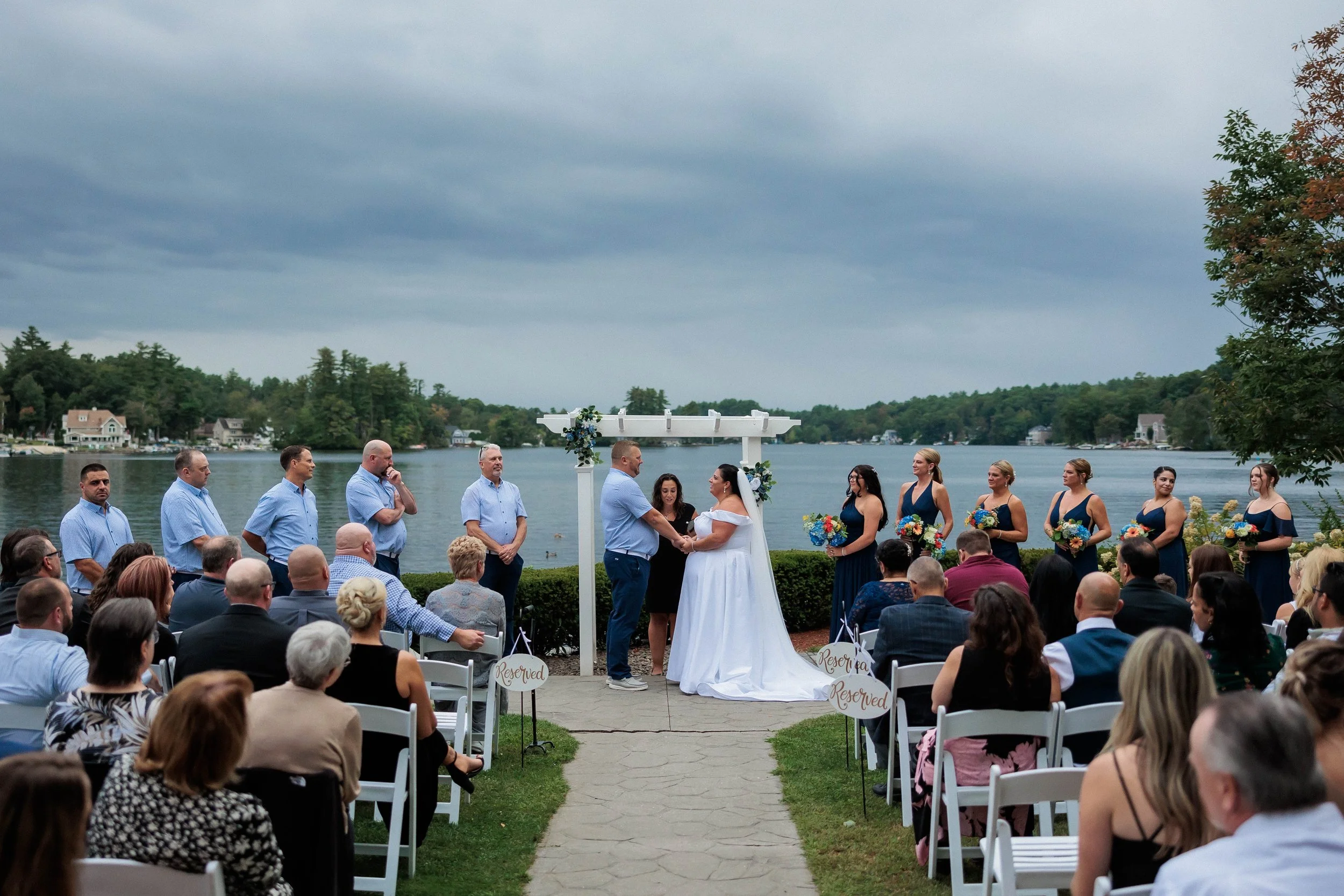 Christina and Tim's September Wedding at Castleton in Windham, NH ...