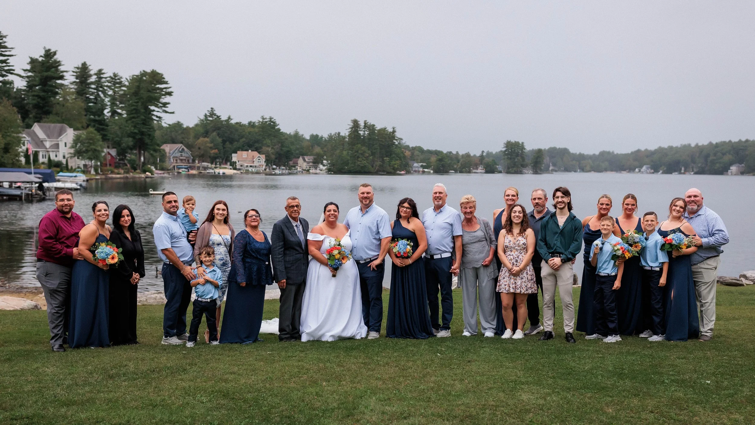 Christina and Tim's September Wedding at Castleton in Windham, NH ...