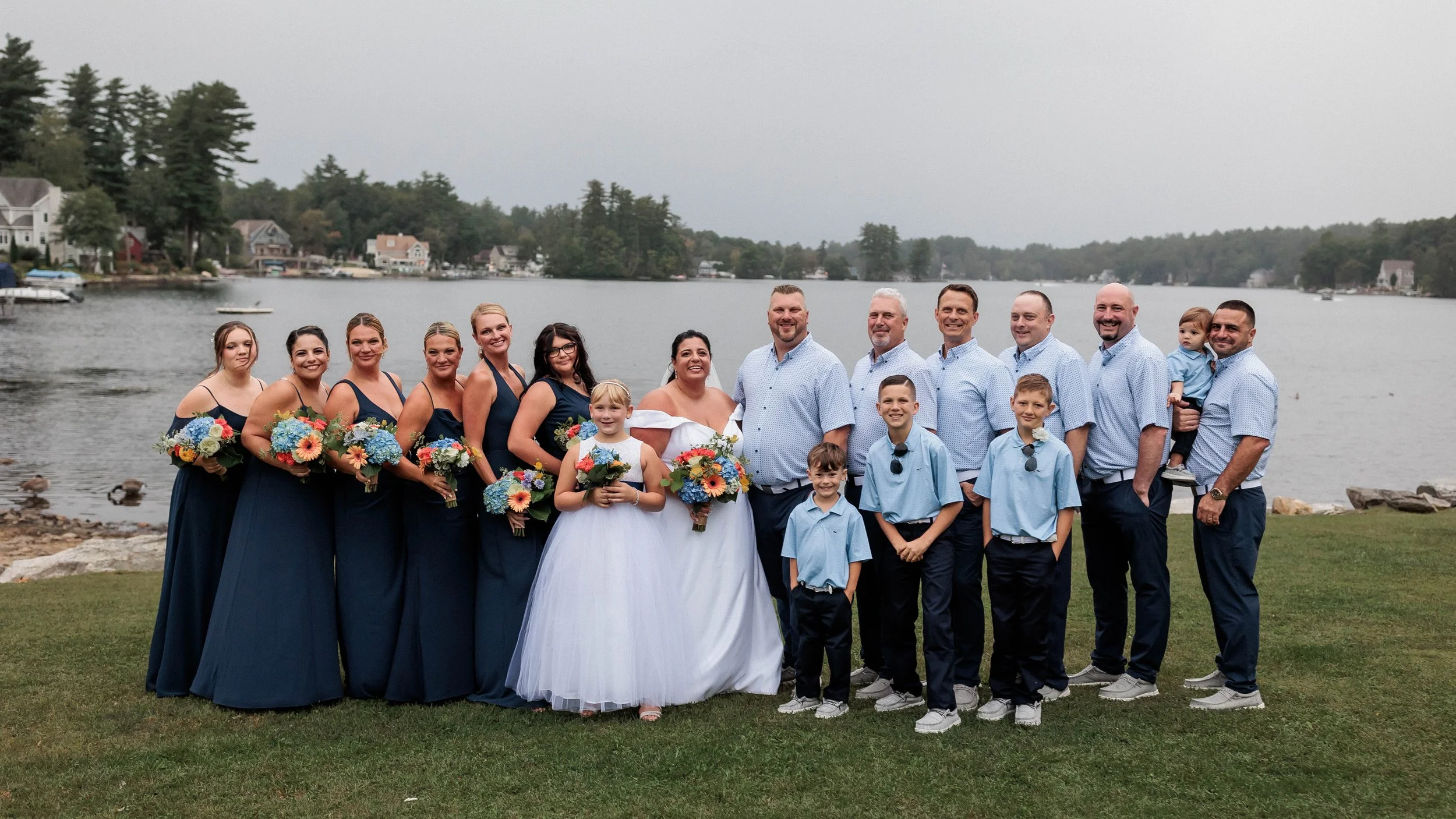 Christina and Tim's September Wedding at Castleton in Windham, NH ...