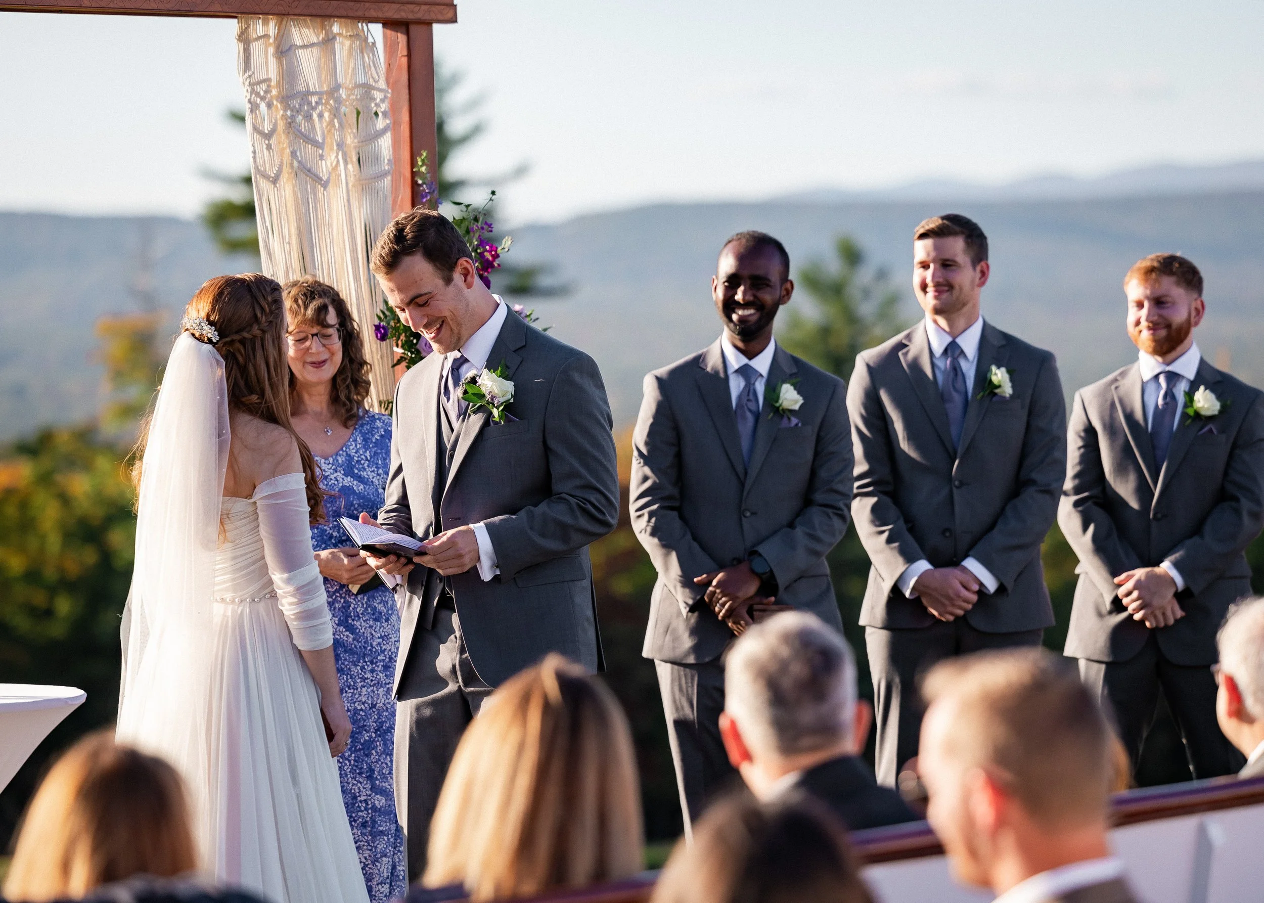 Sara & Eric's Fall Wedding at the Lakeview Inn in Wolfeboro, NH Photos ...