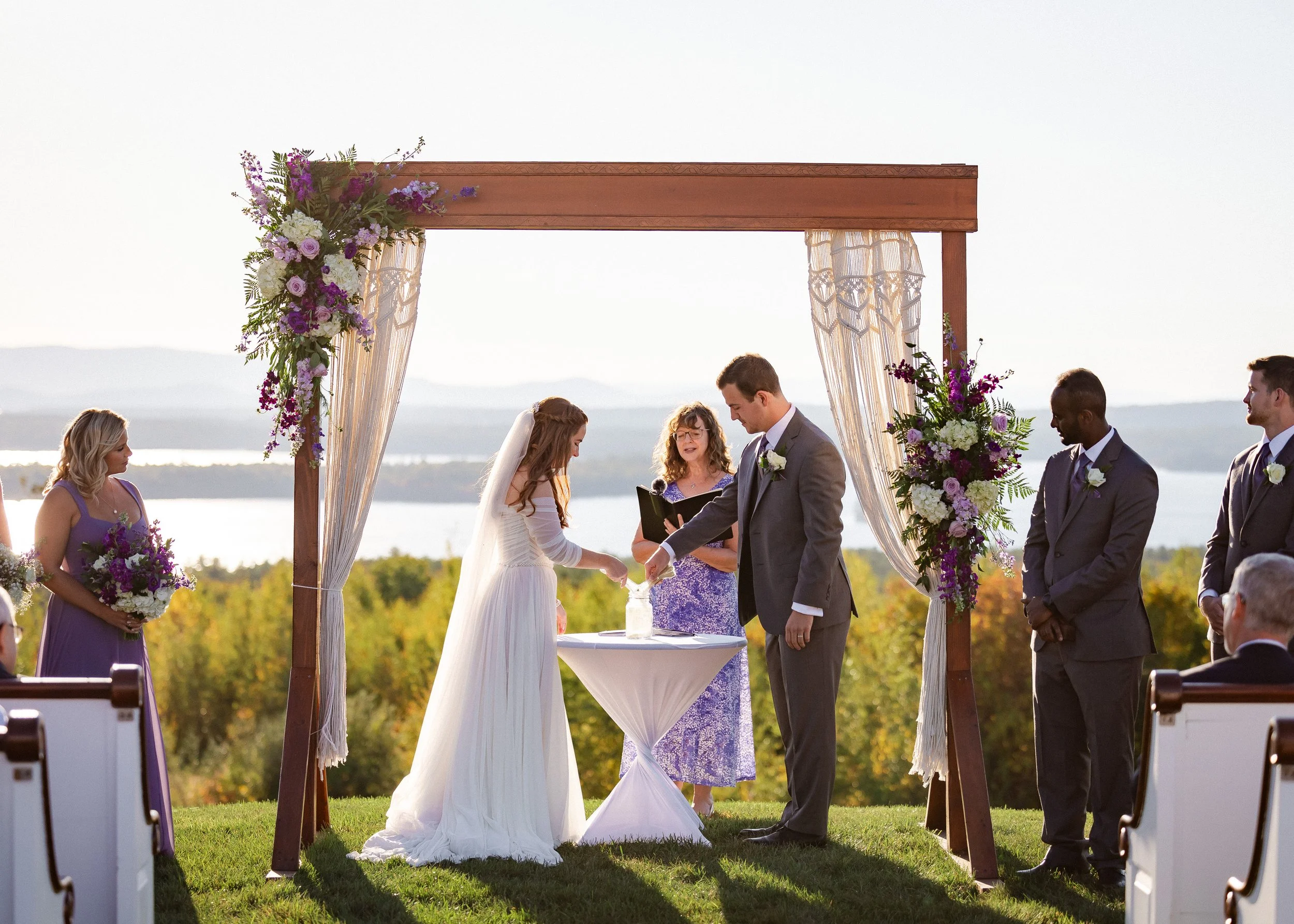 Sara & Eric's Fall Wedding In Wolfeboro, NH — Jimmy Gray Photo