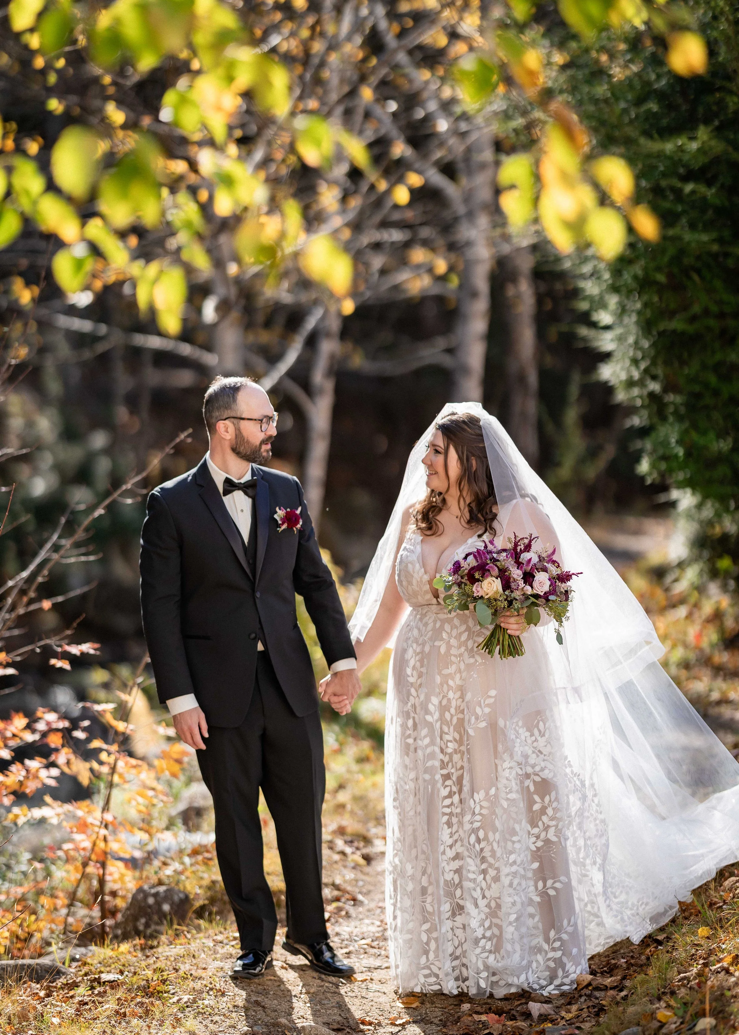 Kayla & Bryan's Beautiful Fall Wedding in Waterville Valley, NH — Jimmy ...