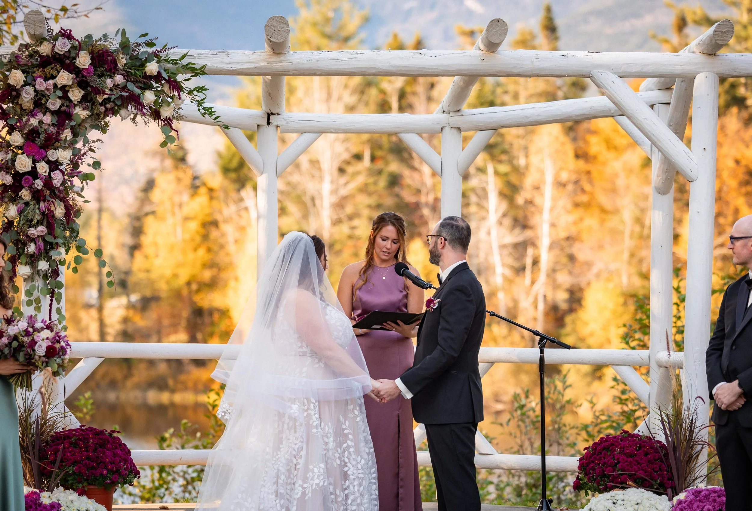 Kayla & Bryan's Beautiful Fall Wedding in Waterville Valley, NH Photos ...