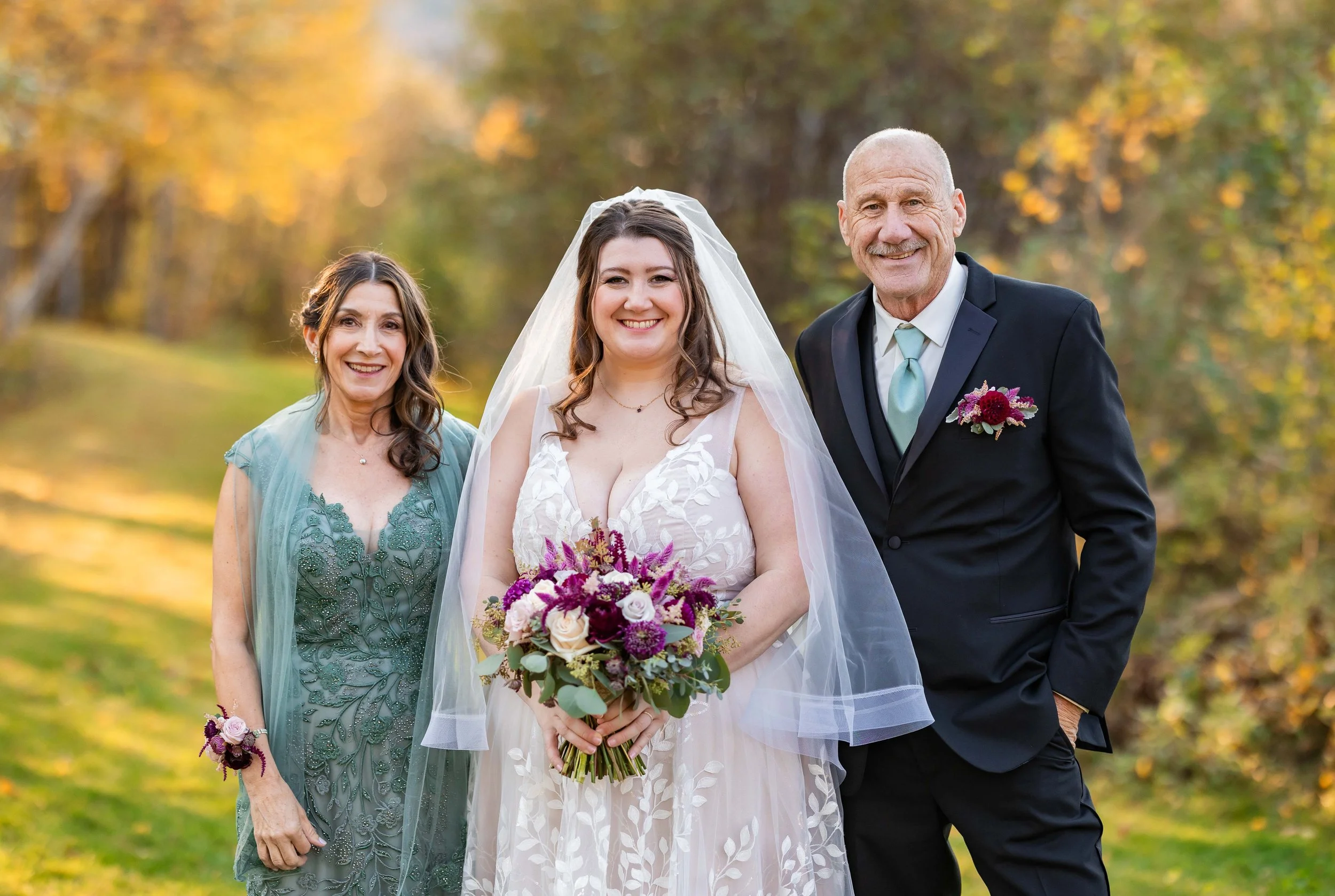 Kayla & Bryan's Beautiful Fall Wedding in Waterville Valley, NH Photos ...