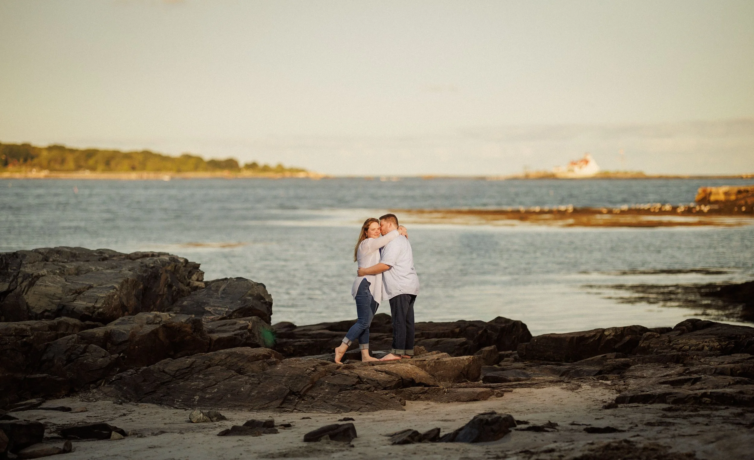 Alexis & Max's New Castle, NH Engagement Photos — Jimmy Gray Photo