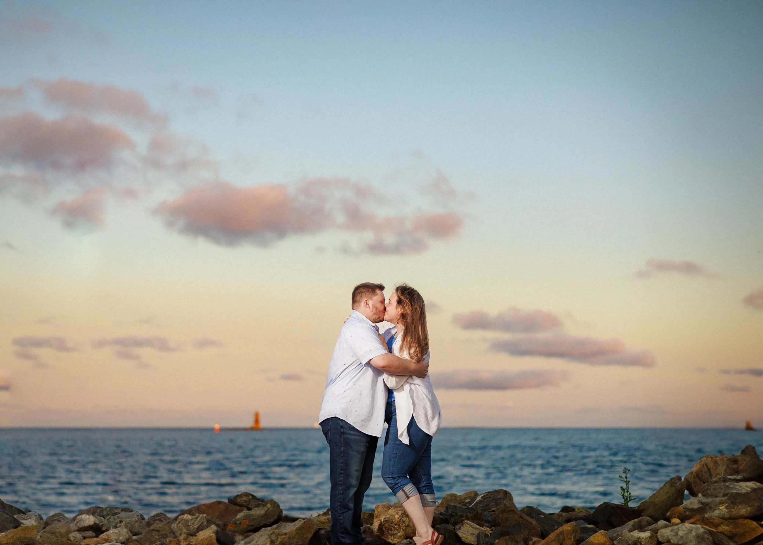 Alexis & Max's New Castle, NH Engagement Photos — Jimmy Gray Photo