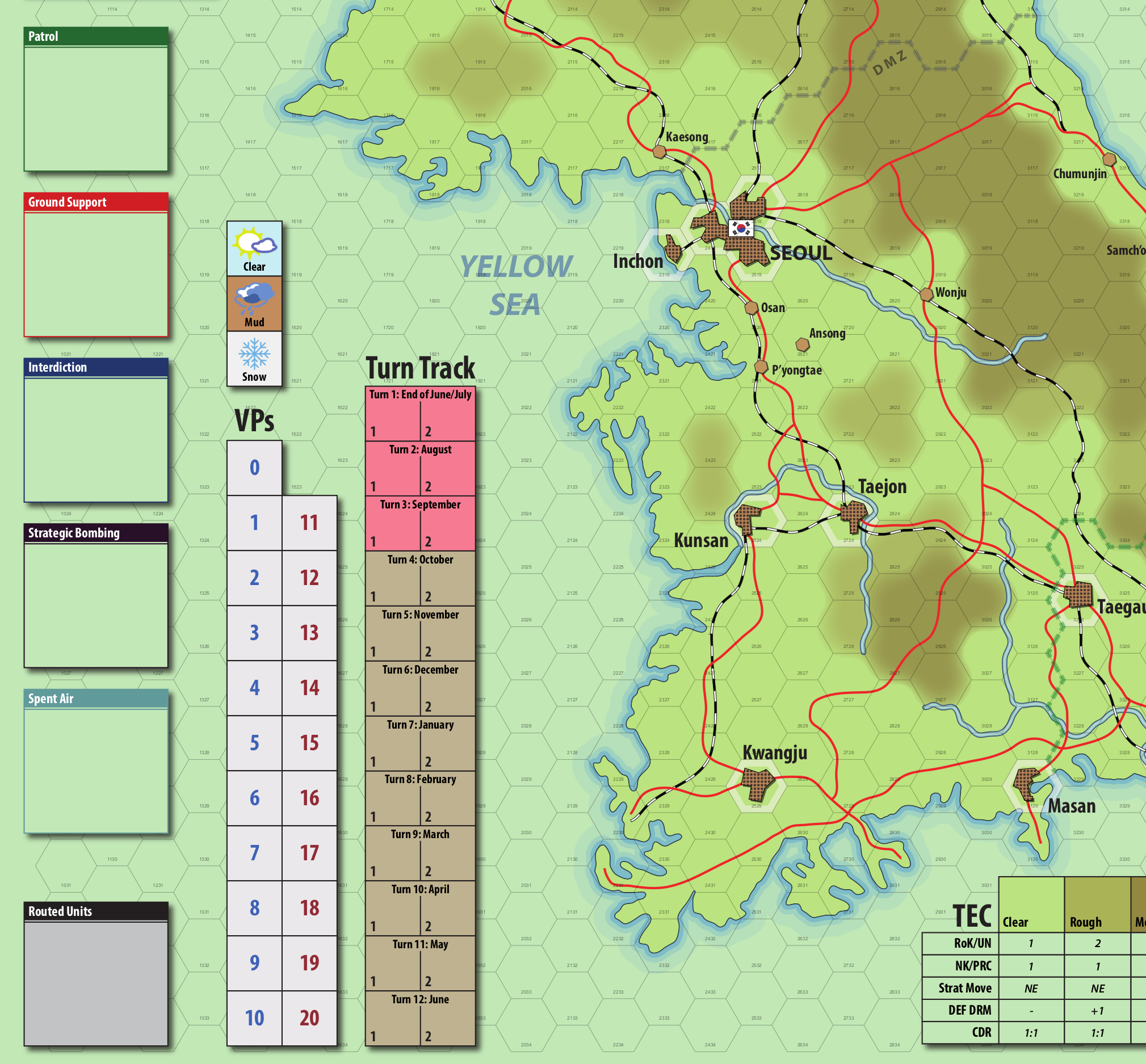 1950: The Forgotten War — Conflict Simulations Limited