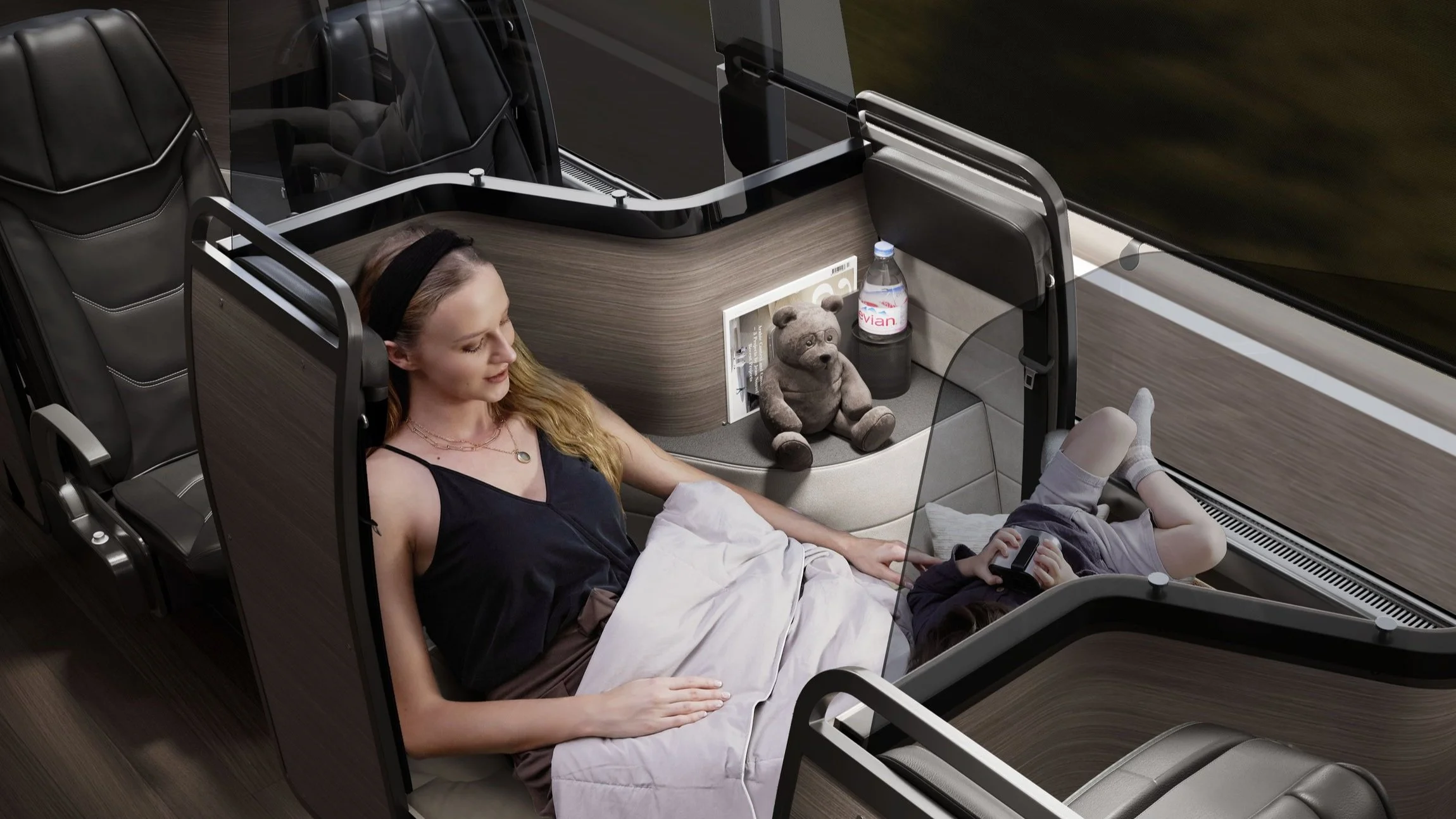 Butterfly | Convertible Air, Rail & Bus Seating