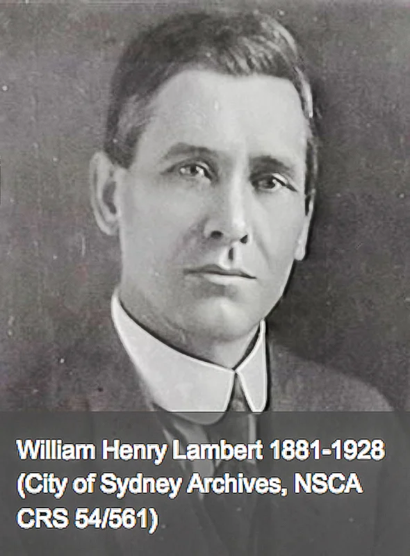 Lambert, William Henry — Pyrmont History Group