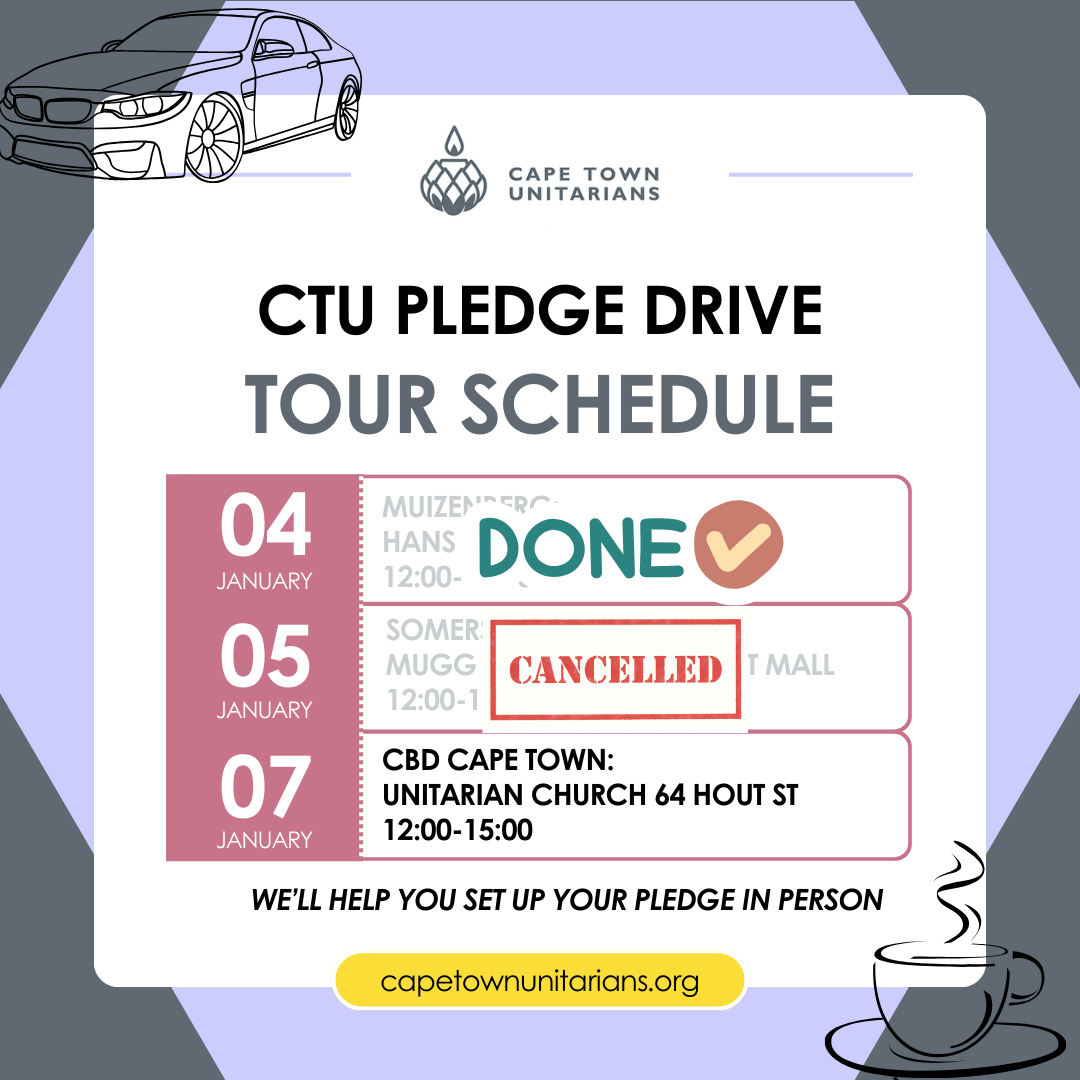 January 2024 Newsletter — Cape Town Unitarians