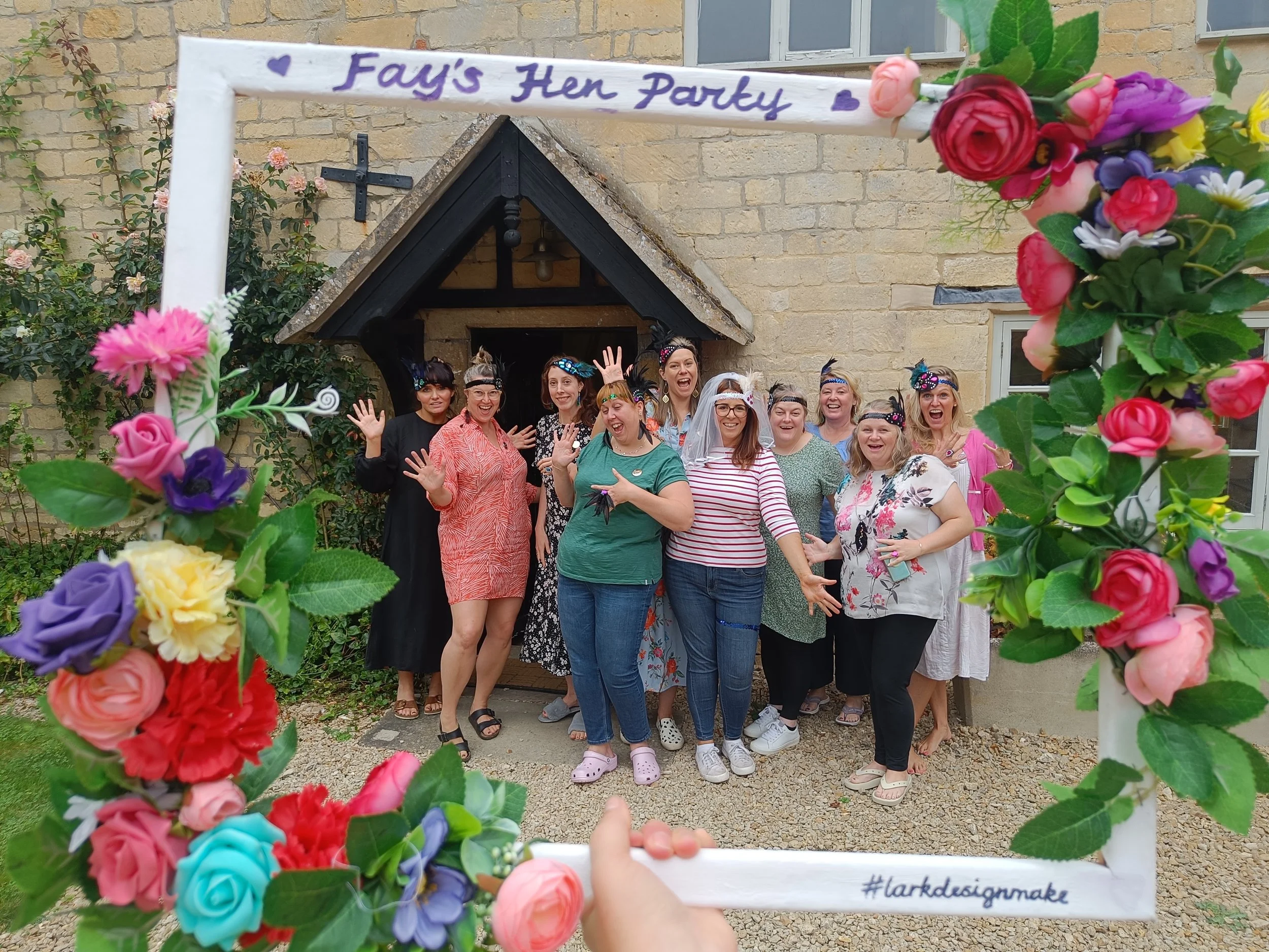Hen party Cardiff — Lark Design Make