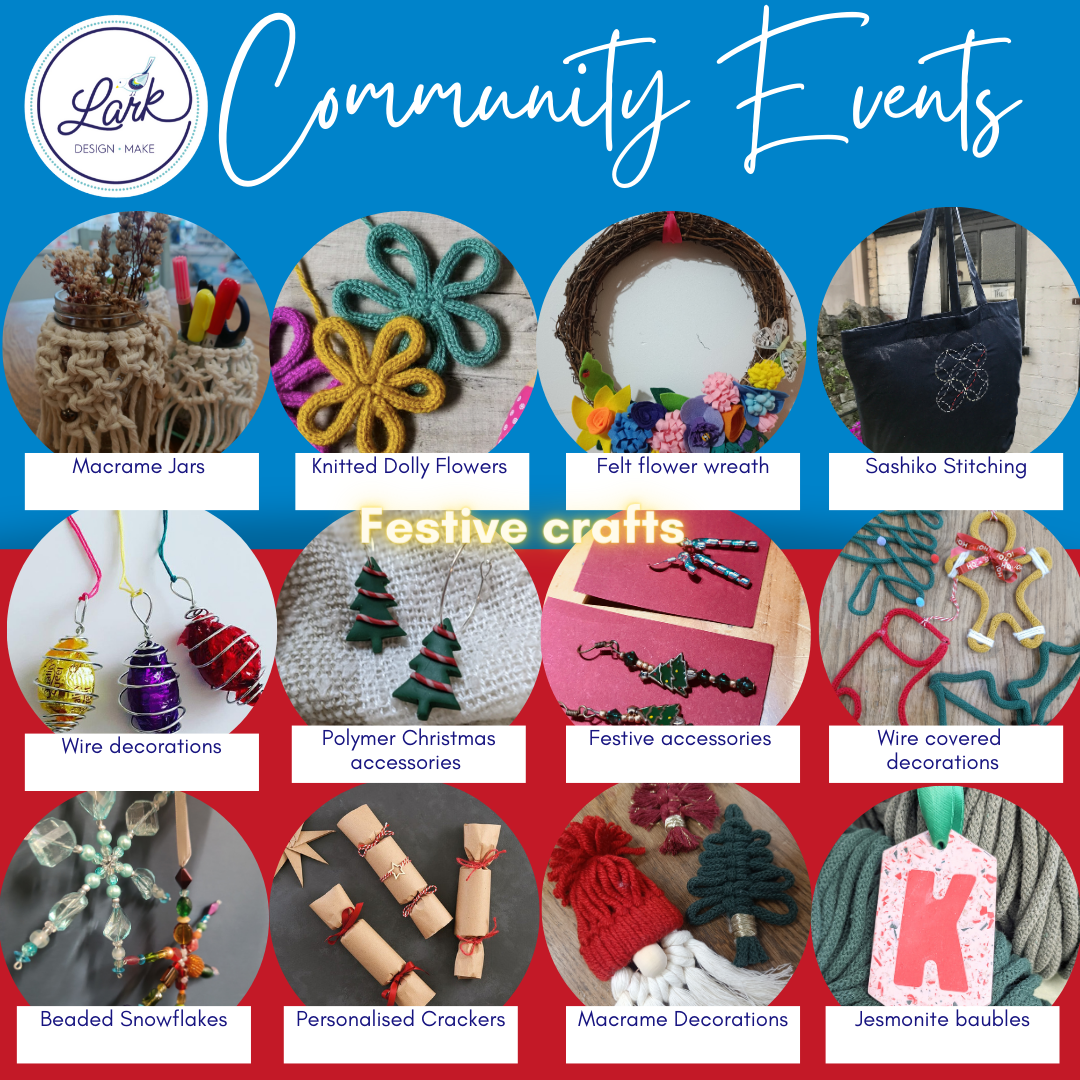 Cardiff Craft Community Events — Lark Design Make
