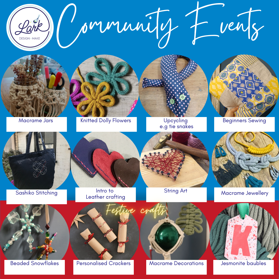 Cardiff Craft Workshops for Corporate Events — Lark Design Make