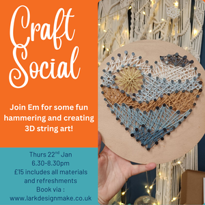Craft Social - Nail & String Art — Lark Design Make