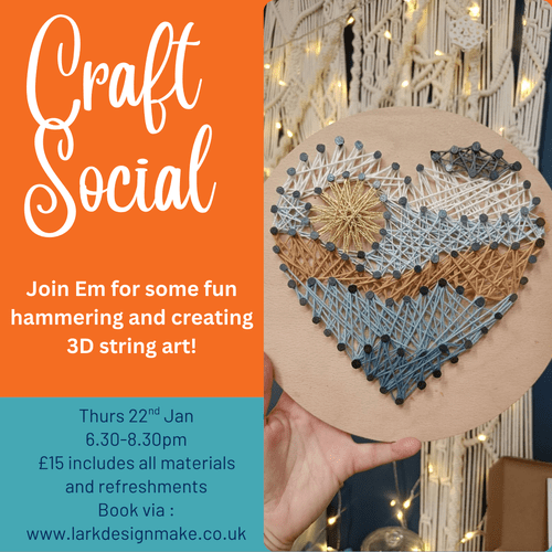 Craft Social - Nail & String Art — Lark Design Make
