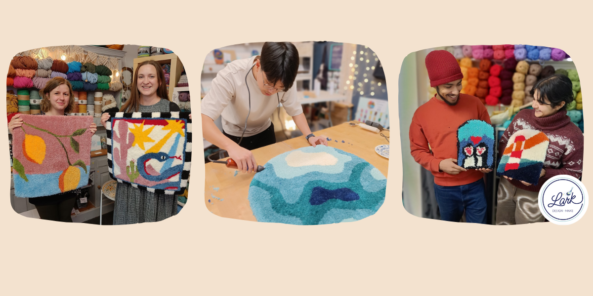 Tufting - Tuft a Rug Workshop! — Lark Design Make