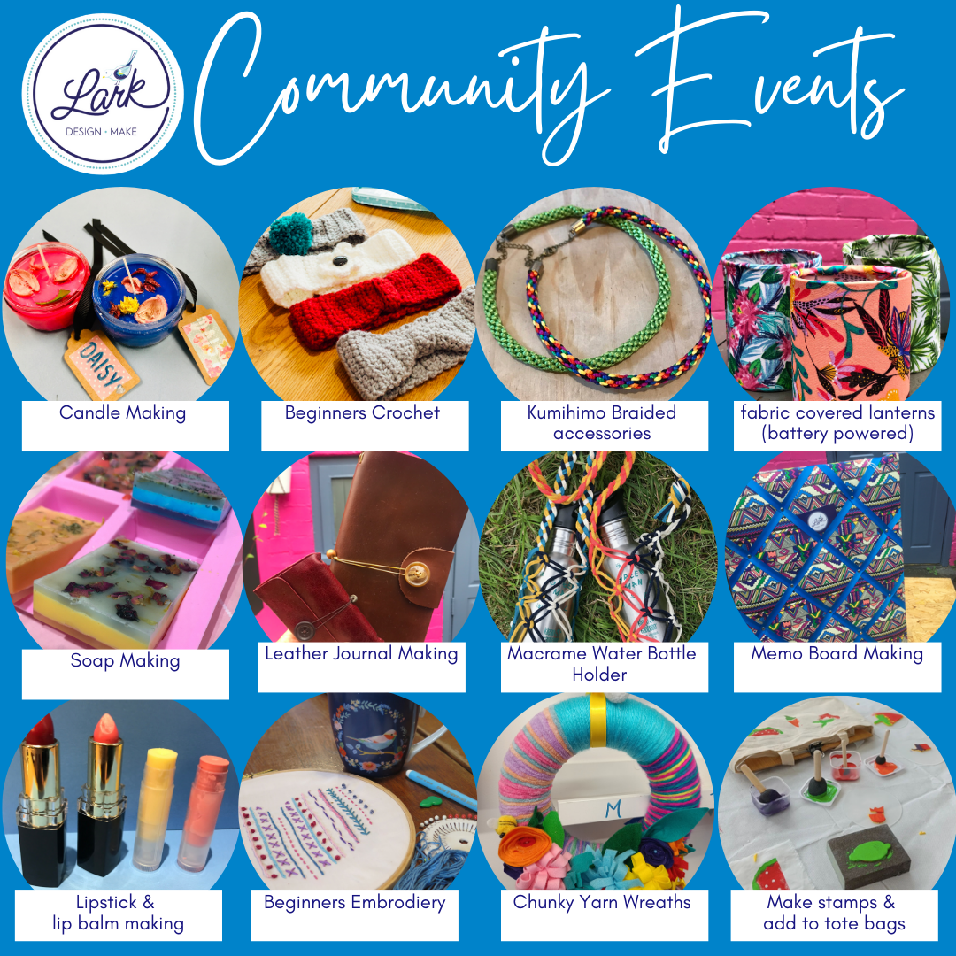 Cardiff Craft Workshops for Corporate Events — Lark Design Make