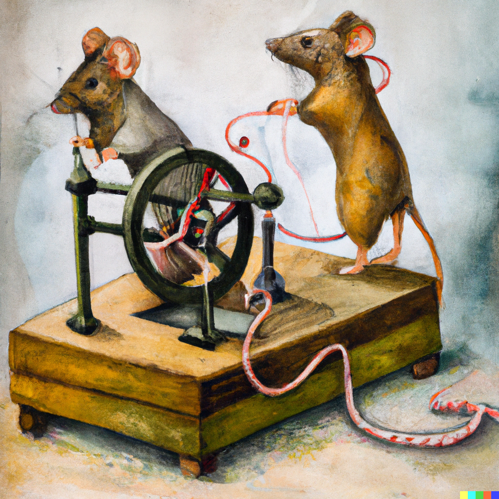 David Hatton Taught Mice to Spin Thread — Odd Scotland ........We'll ...