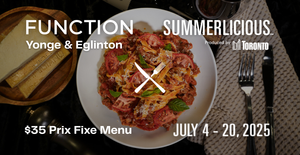 Function Bar + Kitchen — Summerlicious 2025 – Prix Fixe Dining at ...