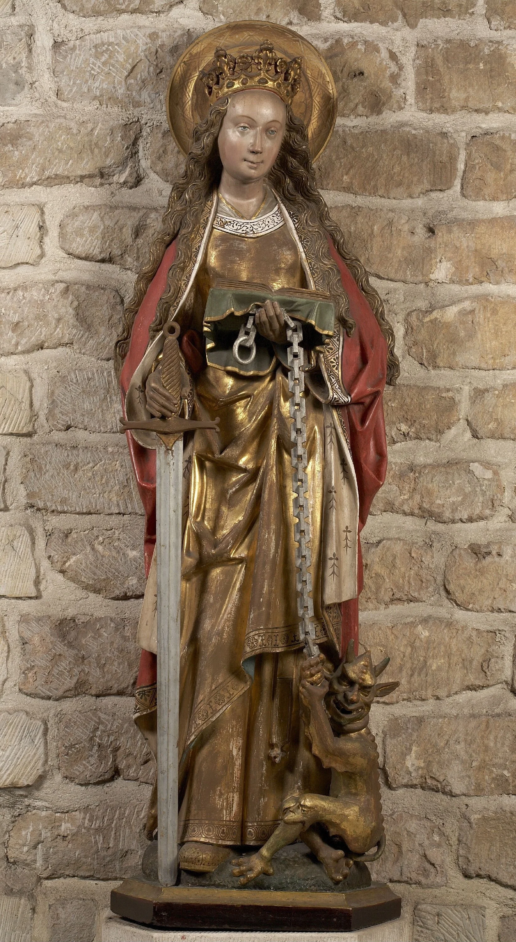 Saint Dymphna, lost heads, and material revelation — Medieval Badges