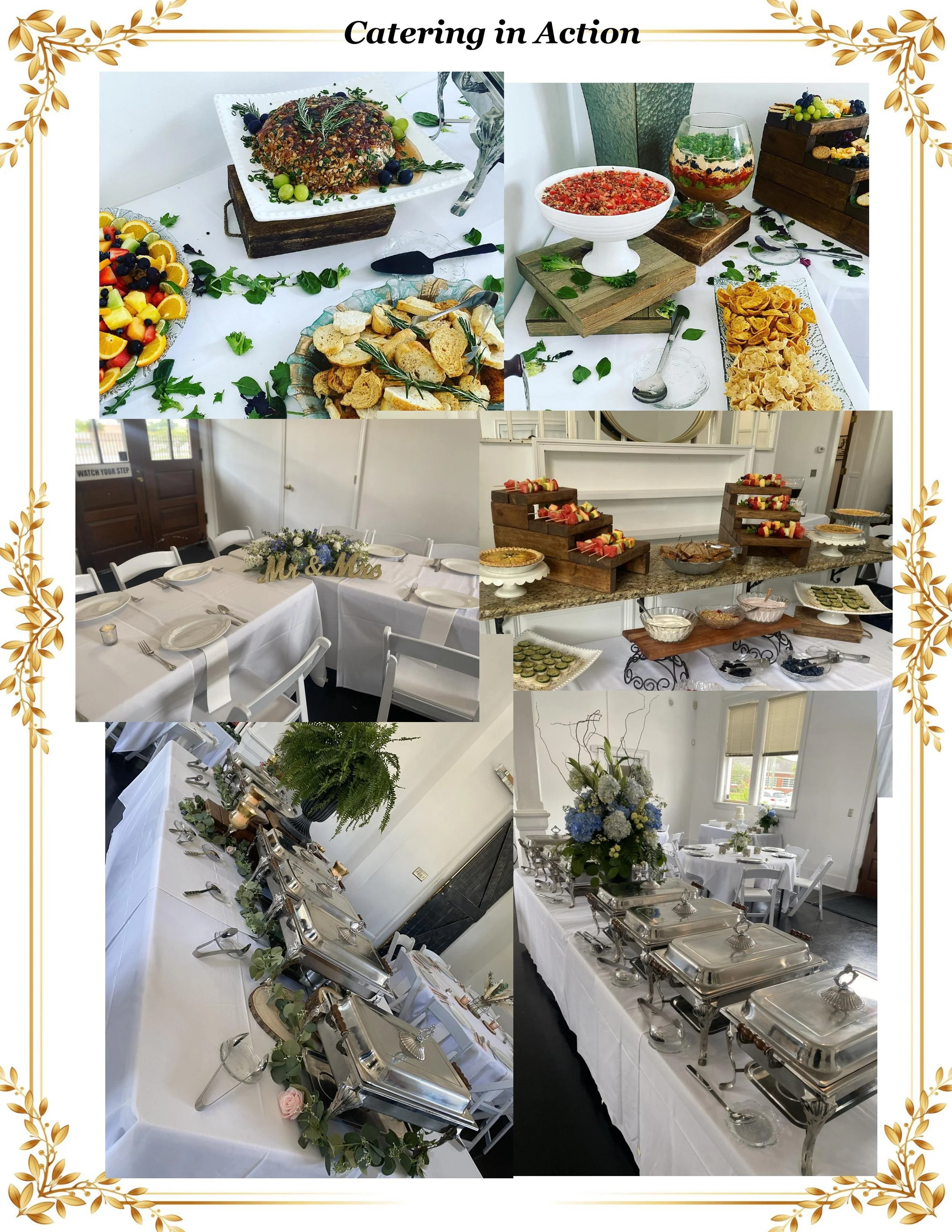 Catering — Sass! Restaurant