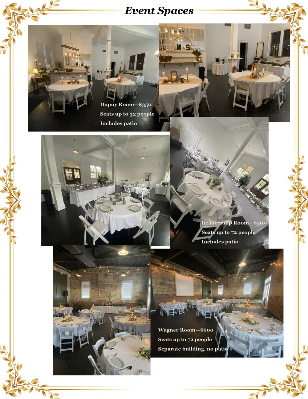 Catering — Sass! Restaurant