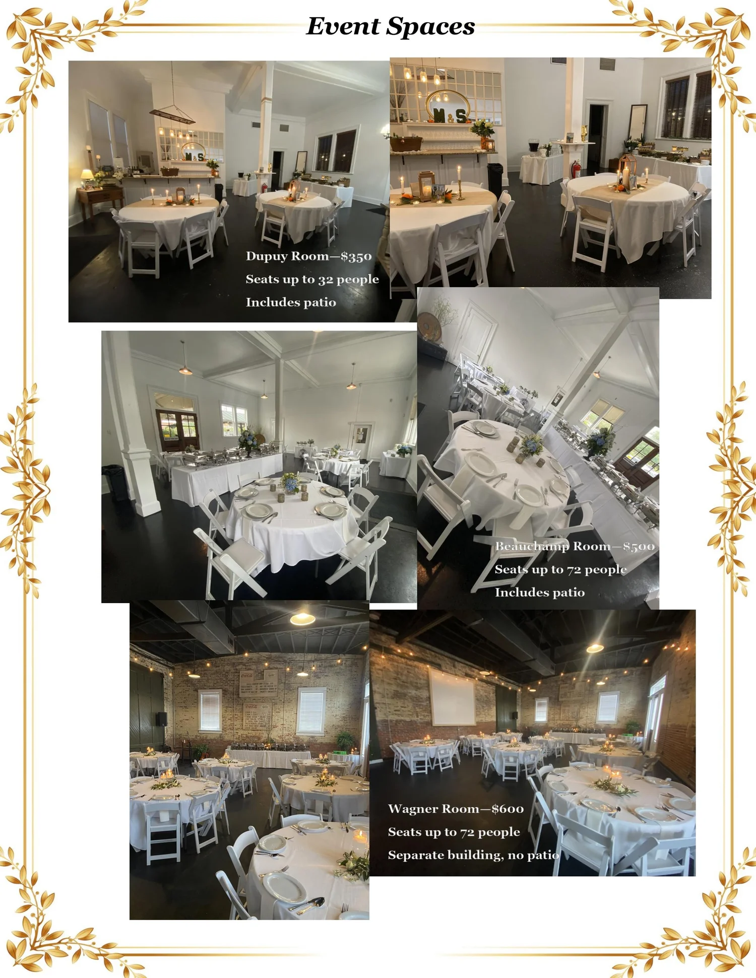 Catering — Sass! Restaurant