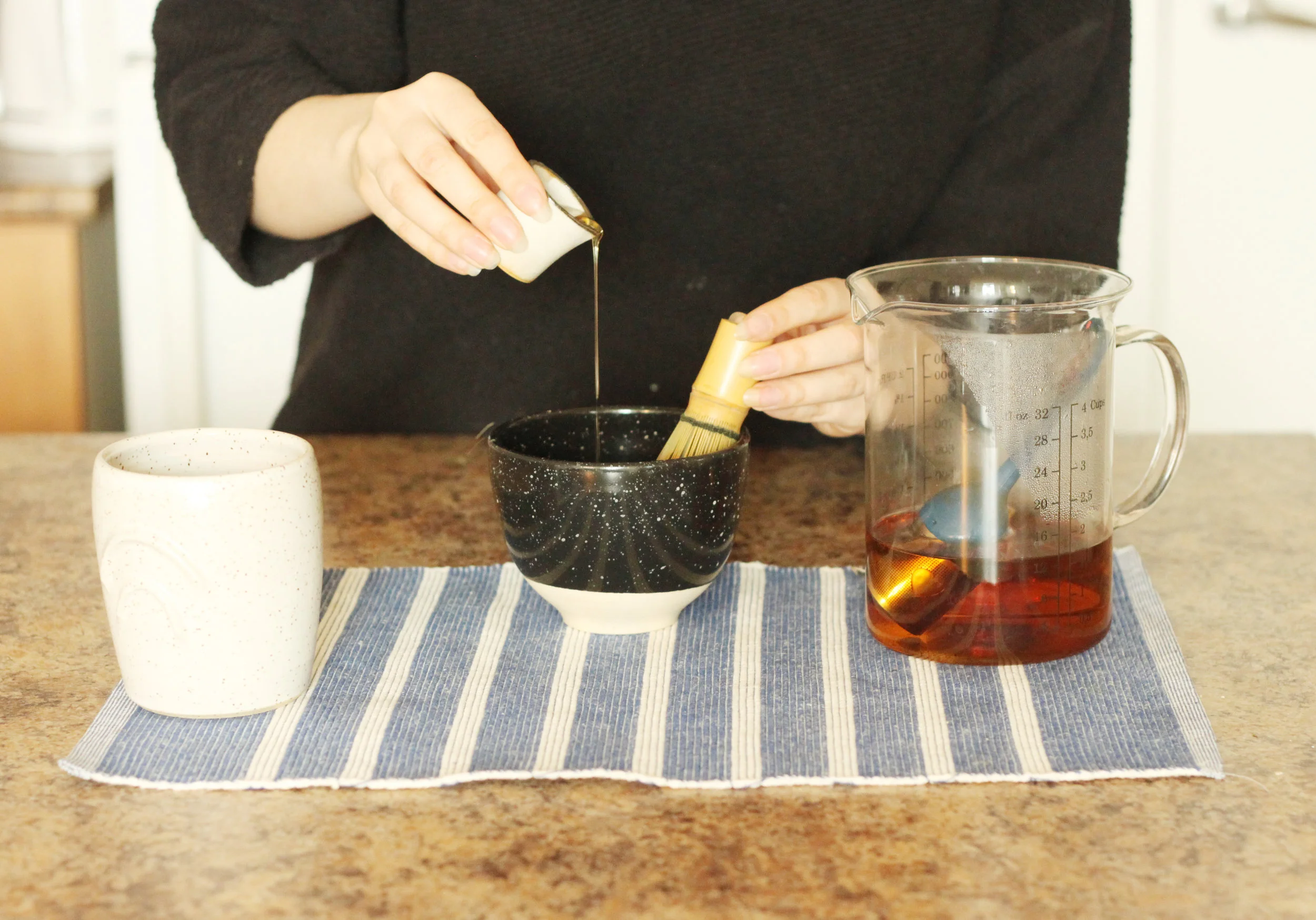 Kinako Hojicha Latte — Choreless