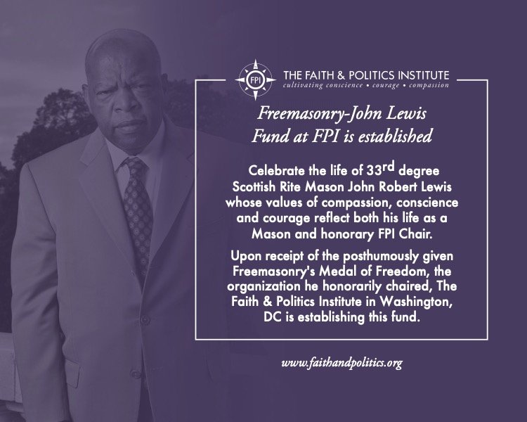 Freemasonry-John Lewis Fund — The Faith & Politics Institute