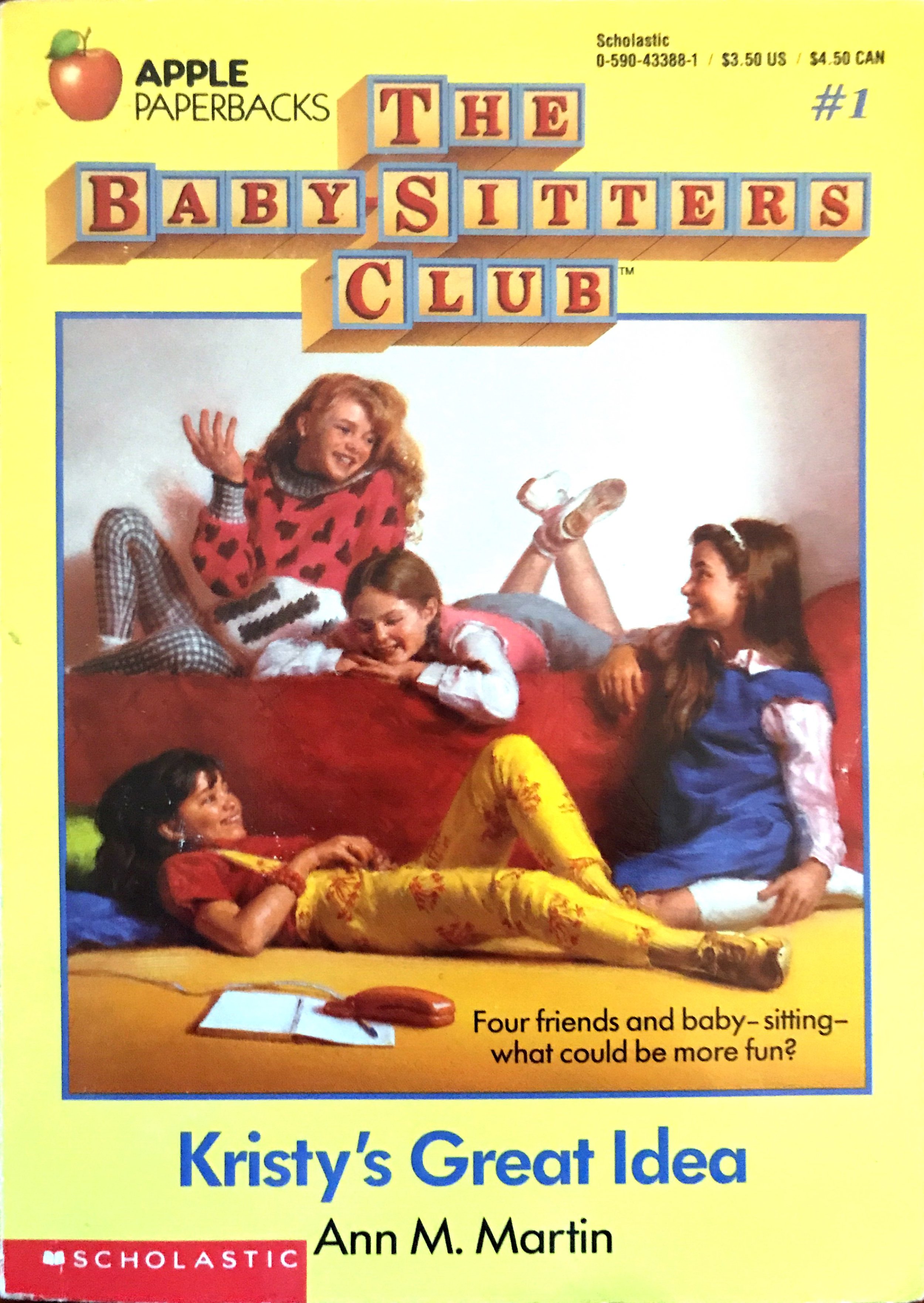 The Babysitters Club #1: Kristy's Great Idea — Just Right Reads