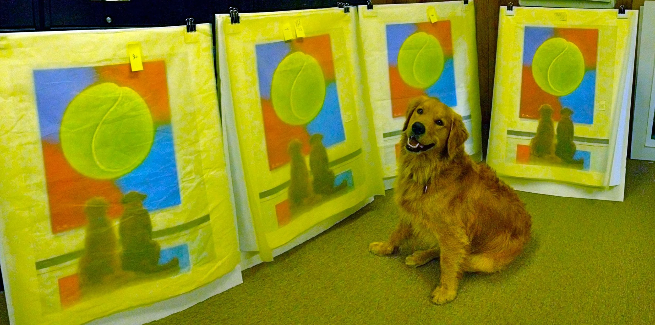 Museum Series and "Celebrating Spencer" prints — The Lucas Paw Inc.