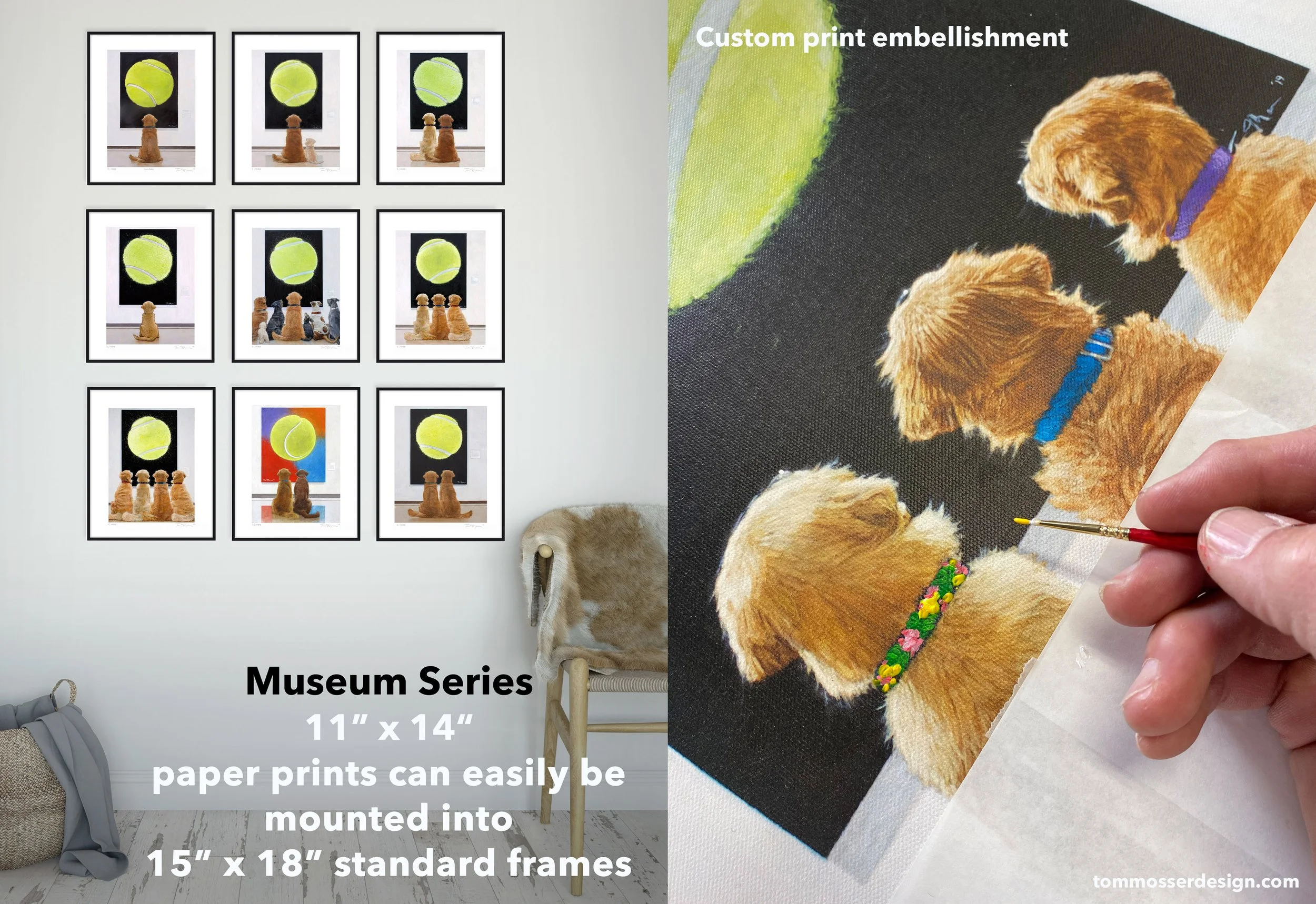 Museum Series and "Celebrating Spencer" prints — The Lucas Paw Inc.