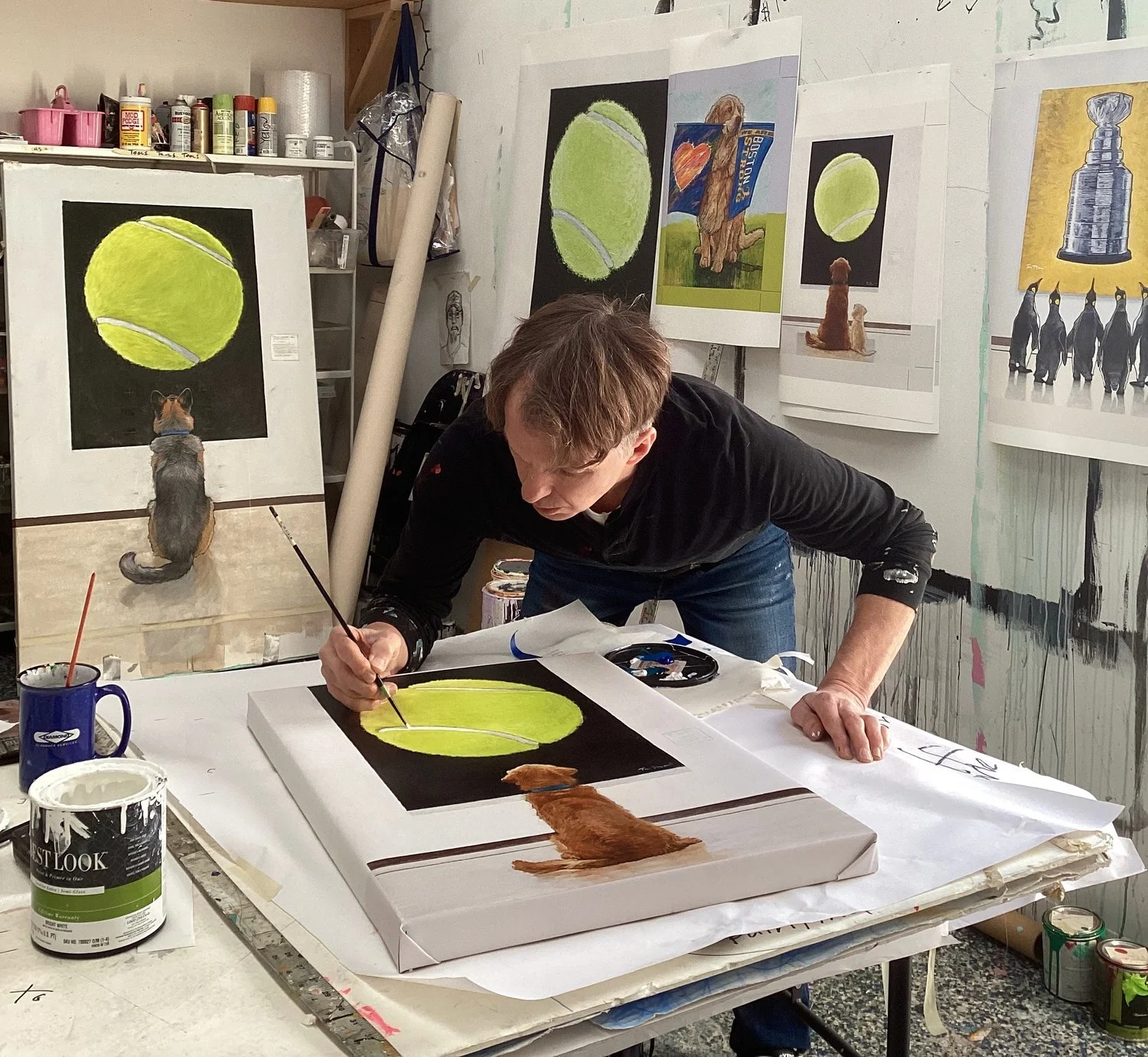 “A German Shepherd at the Museum” — The Lucas Paw Inc.