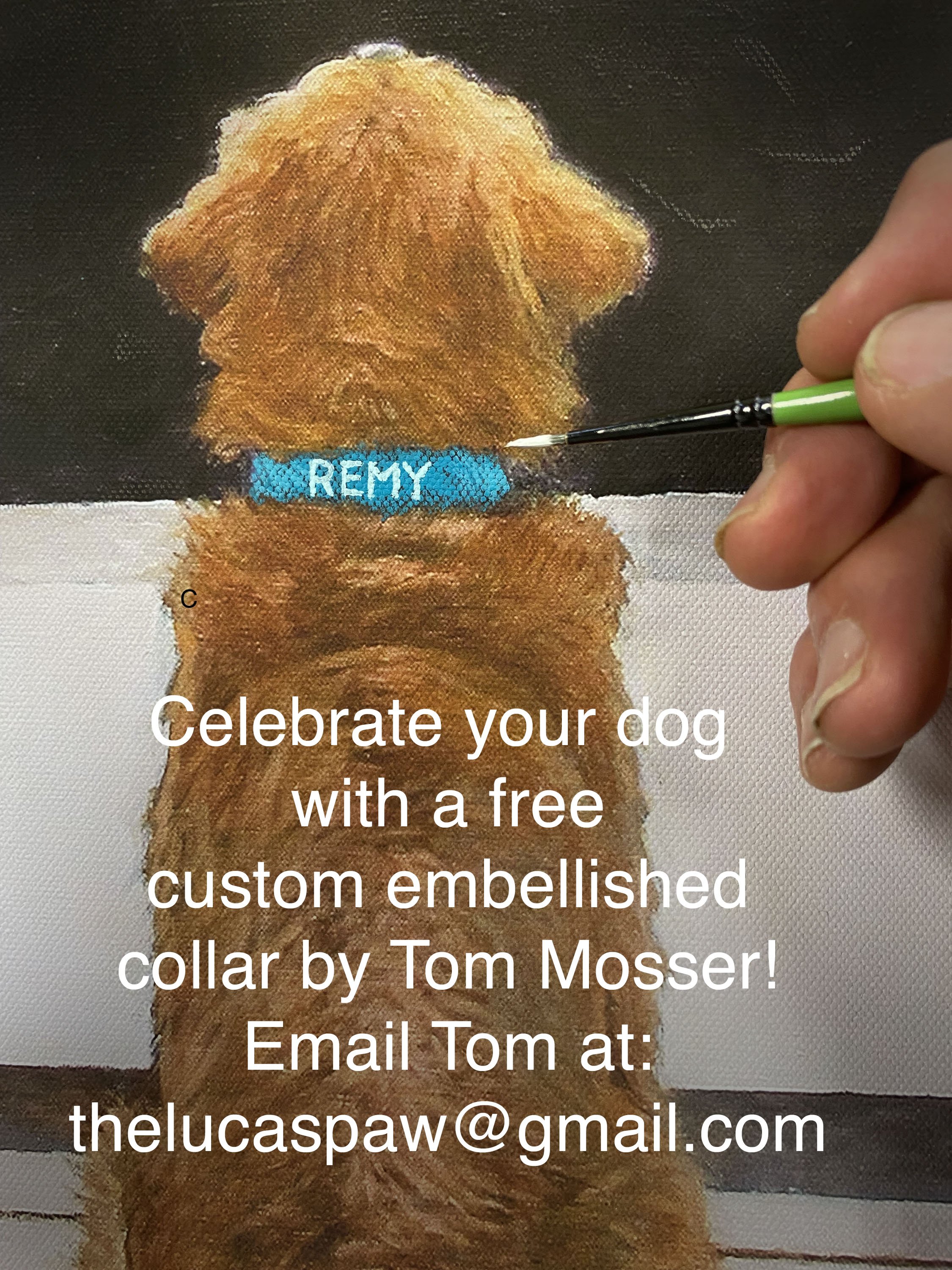 "A Yelllow Lab and a Chocolate Lab at the Museum" — The Lucas Paw Inc.