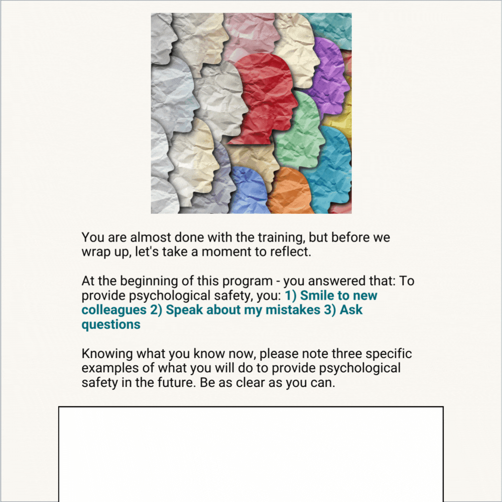 Psychological safety — Behavioral Change Group Psychological safety — Behavioral Change Group