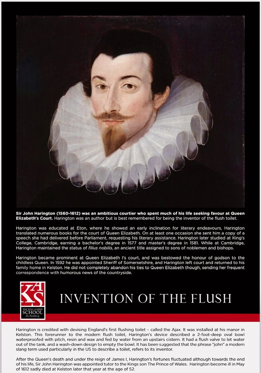 Historic Somerset inventor of world’s first toilet flush honoured in ...