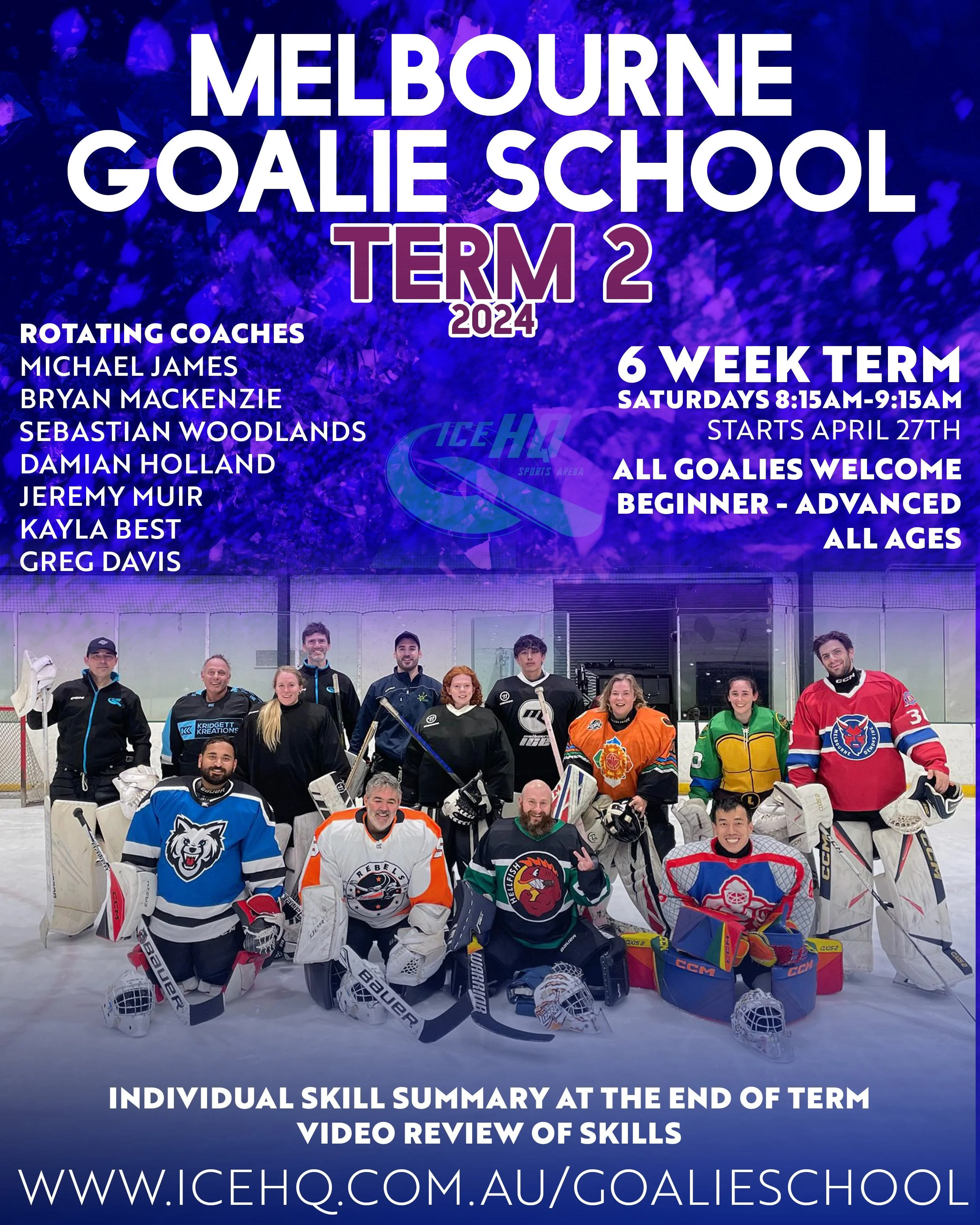 Melbourne Goalie School — iceHQ