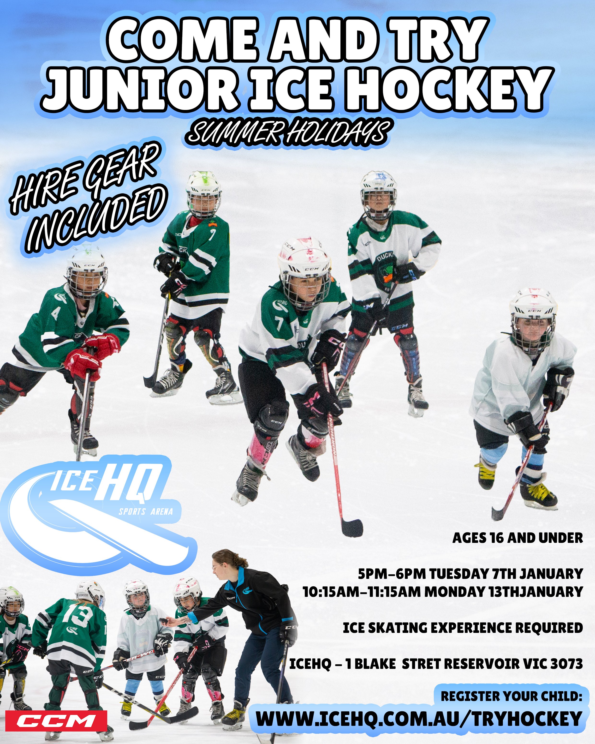 Come and try ice hockey — iceHQ