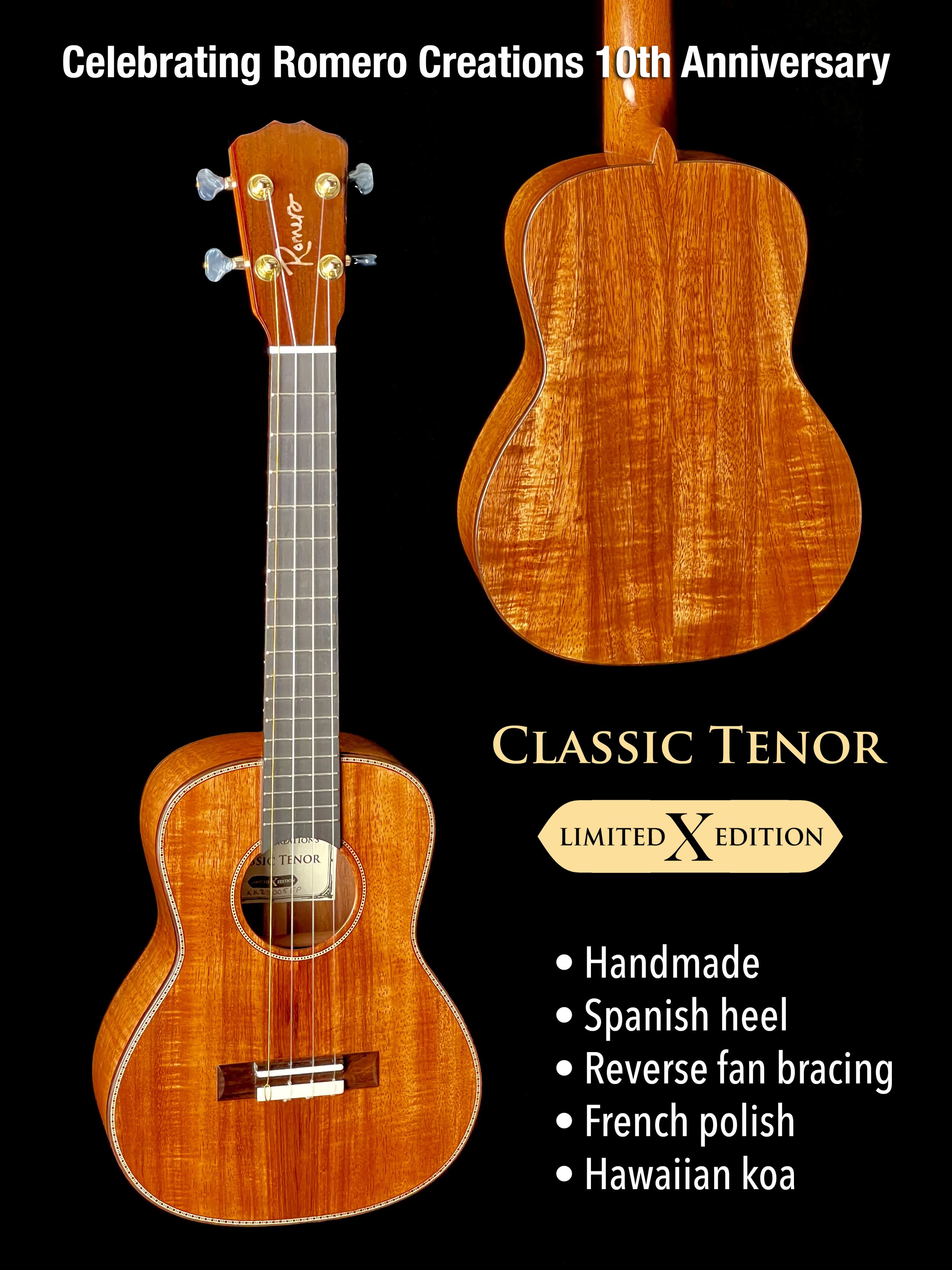 Classic Tenor 'ukulele | Romero Creations