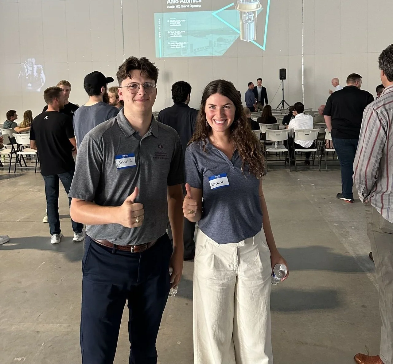 Gabriel Ivory & Veronica Annala, Advocates Bringing Nuclear to College ...