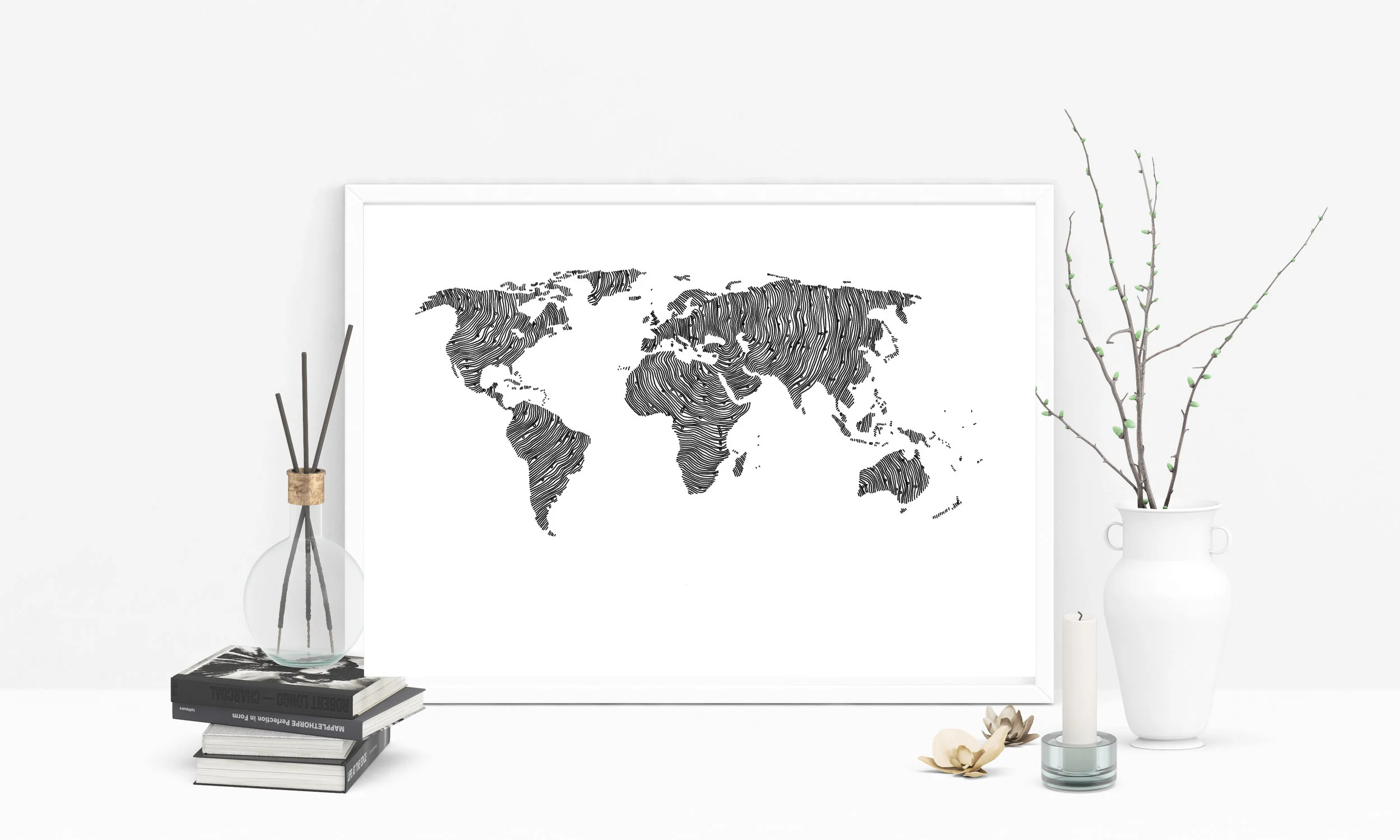 LINE AND CIRCLE DRAWINGS — CLAIRE HEFFER DESIGN